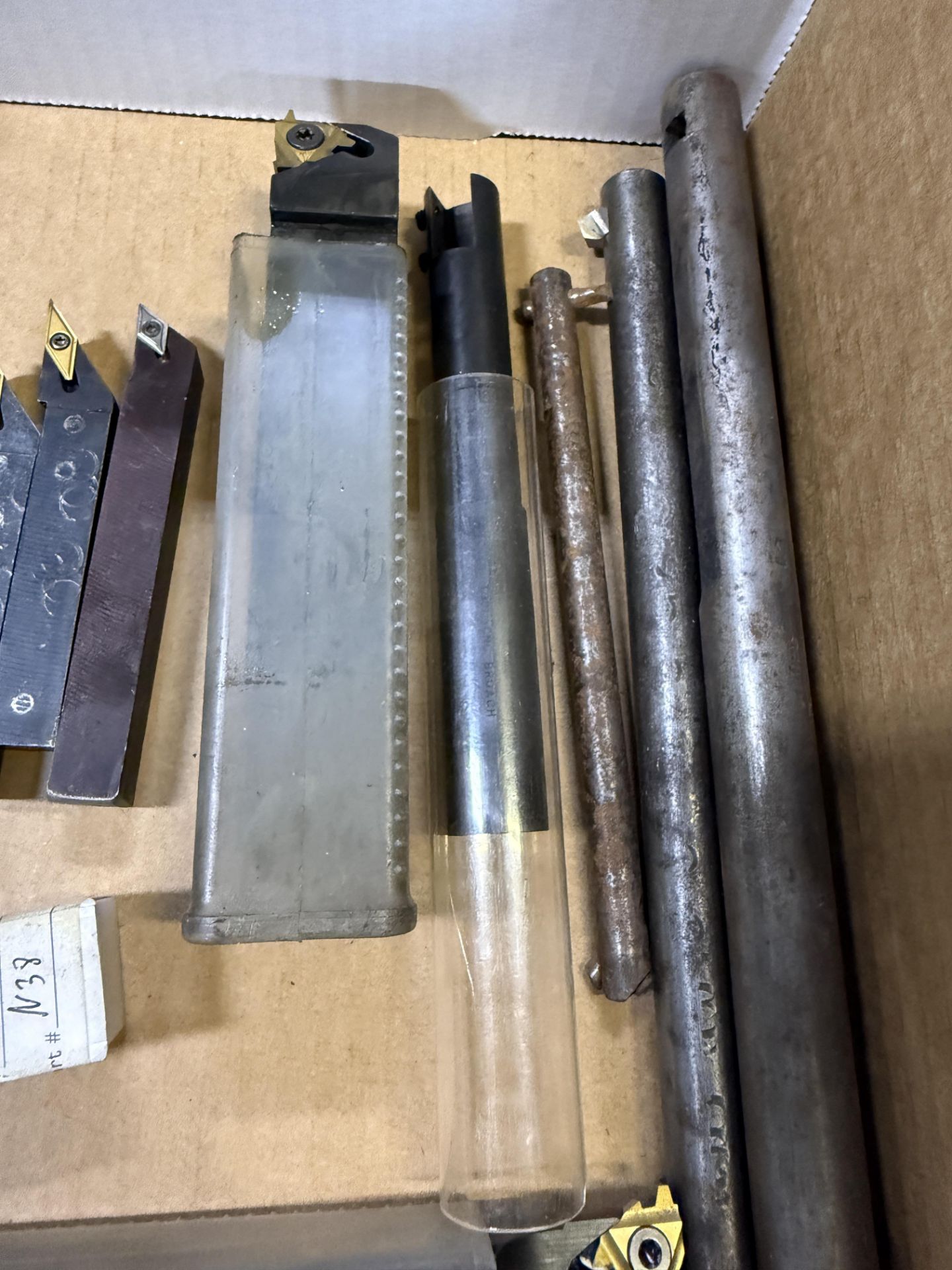 Box of Various Insert Stick Holders & Insert Boring Bar Holders