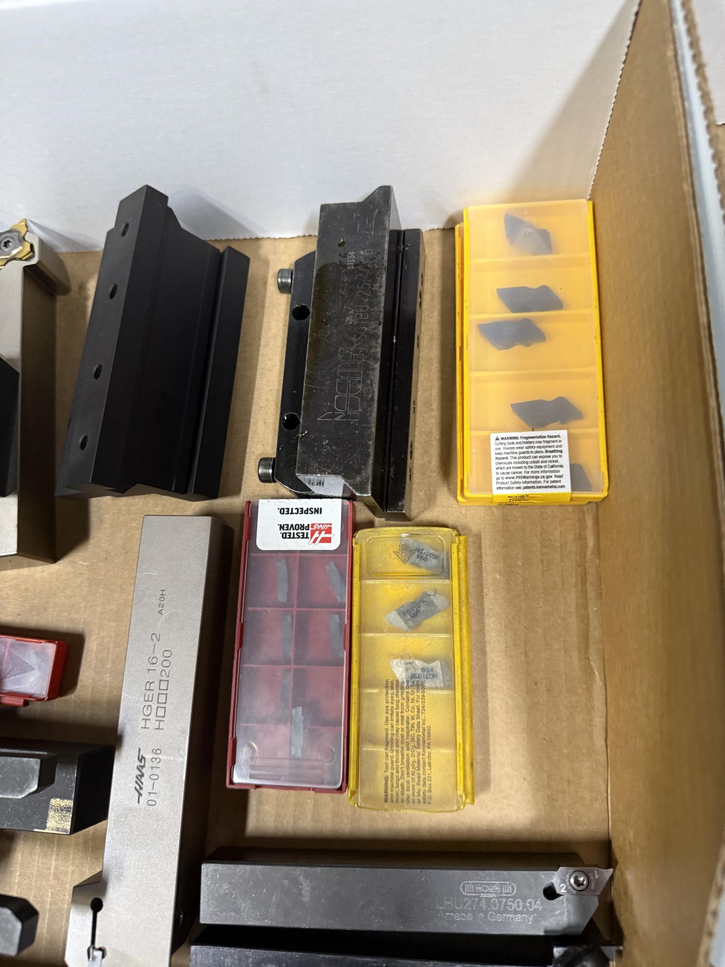 Box With Cut Off Tools & Holders, Insert Stick Holders, Bar Grabber ...