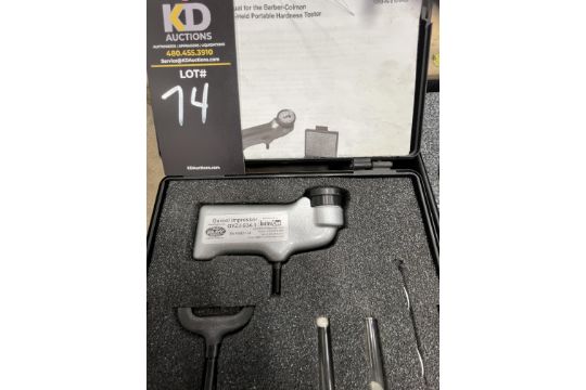 Colman Barcol Impressor Handheld Hardness Tester With Hole Gage Model ...