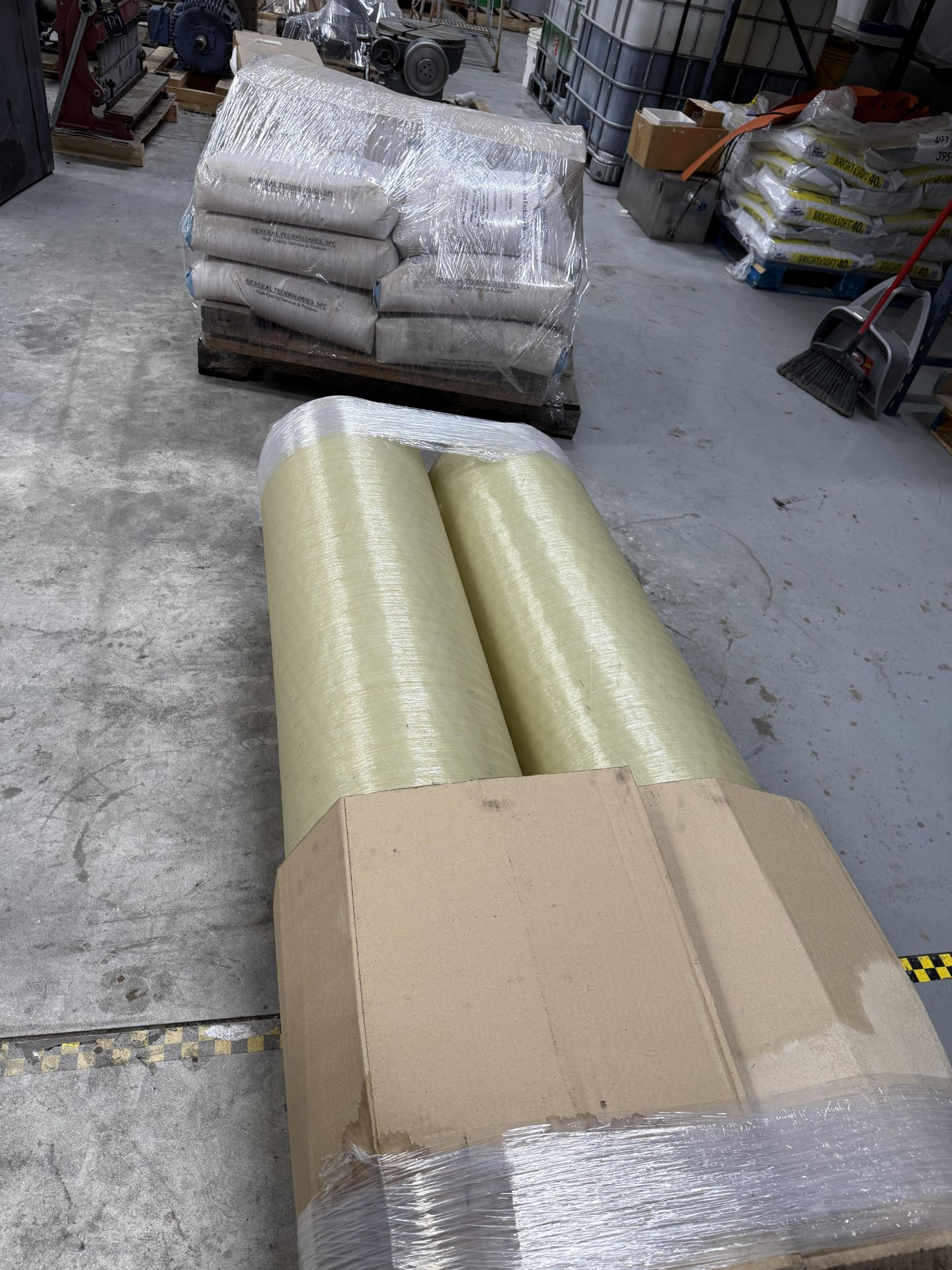 Dual Tank ROI System With Pallet of General Technologies ION Exchange Resin