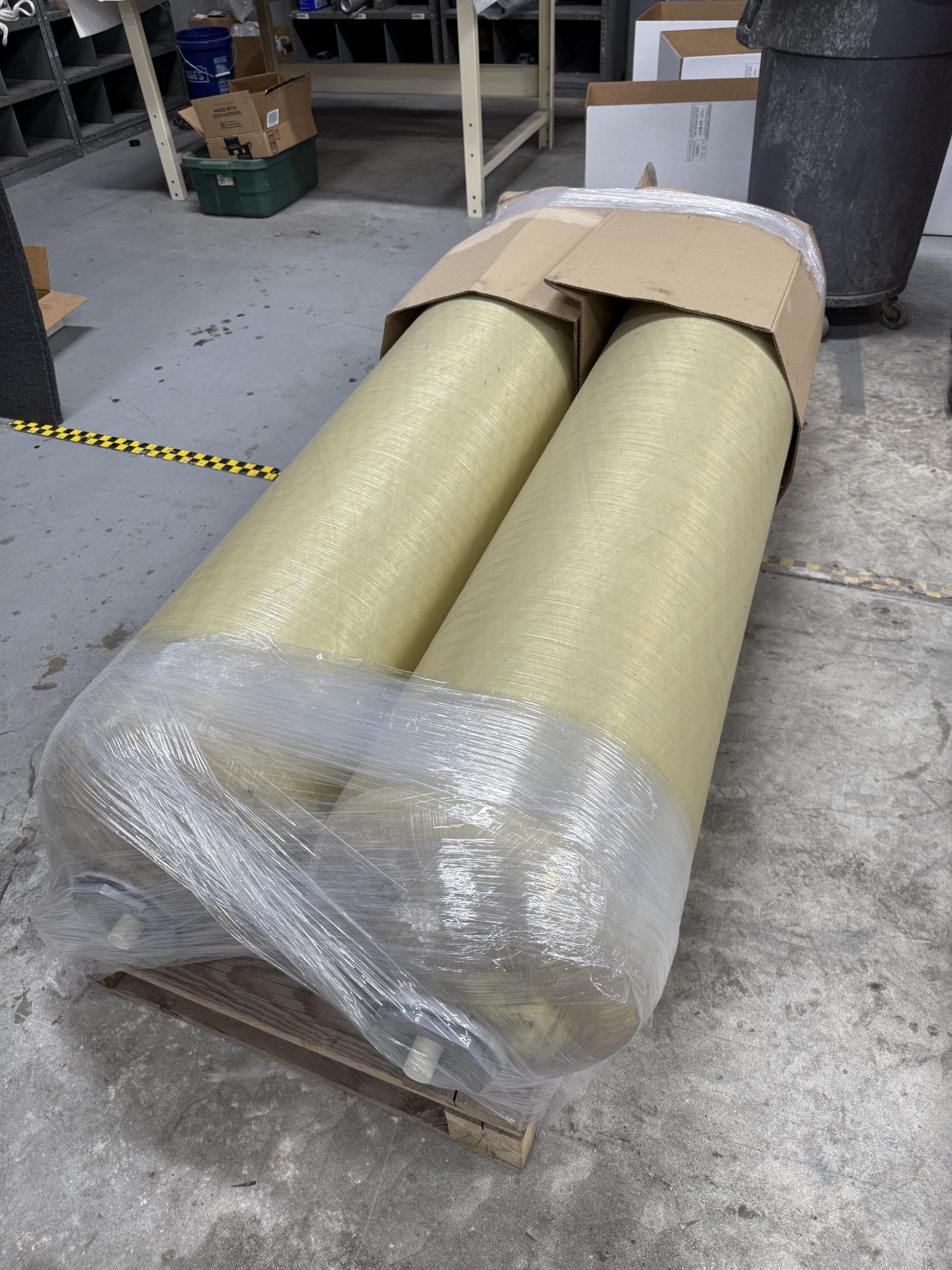 Dual Tank ROI System With Pallet of General Technologies ION Exchange Resin