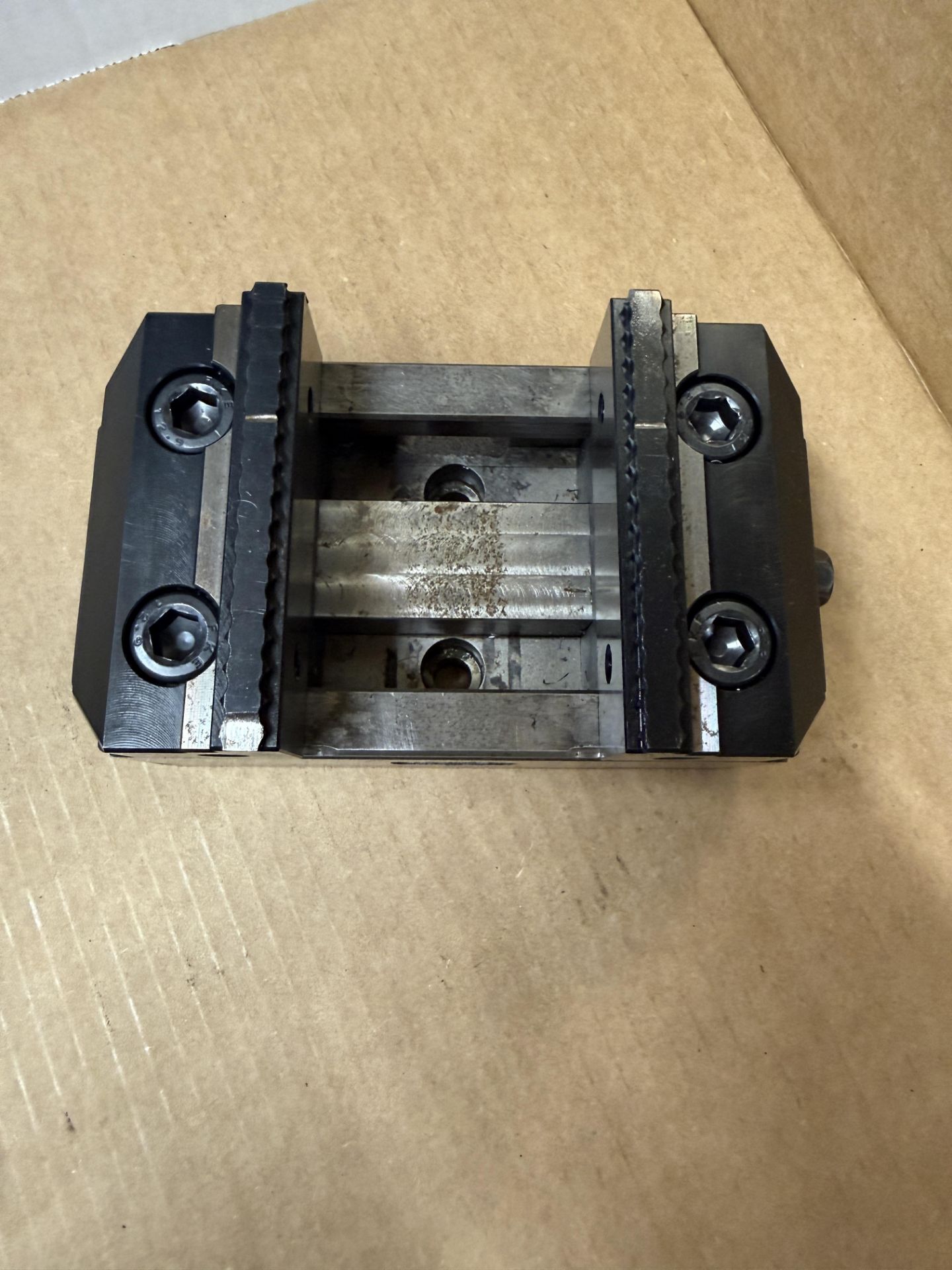 Schunk Kontec KSC80 3" Precision Vise With 5th Axis R96-D22 Riser & 5th ...