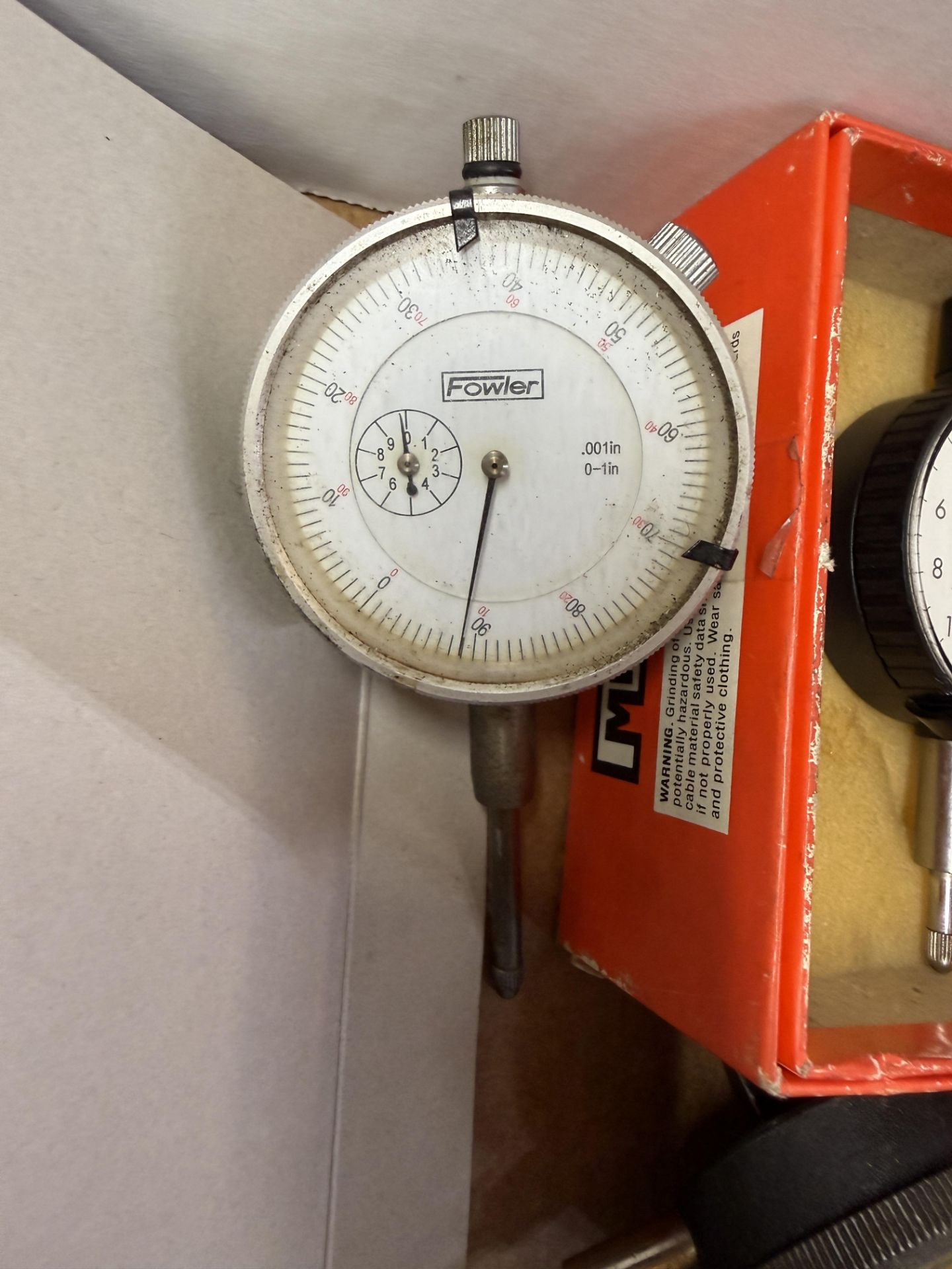 New In Box, Mitutoyo Drop Dial Indicator # 24165, Mitutoyo DLZ206 .0005 ...