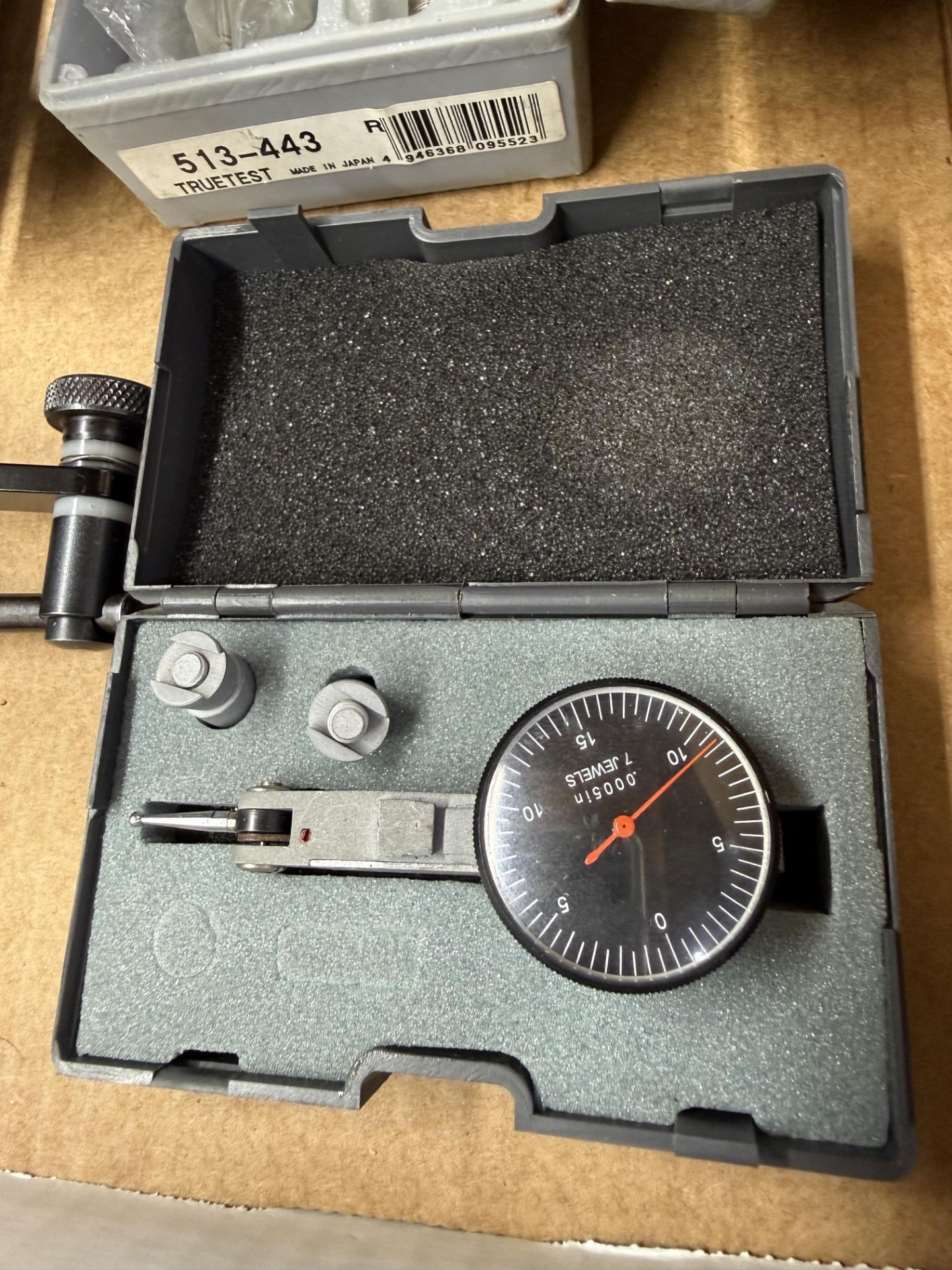 Mitutoyo Dial Indicator .0001" # 513-443, Interapid .005" Dial ...