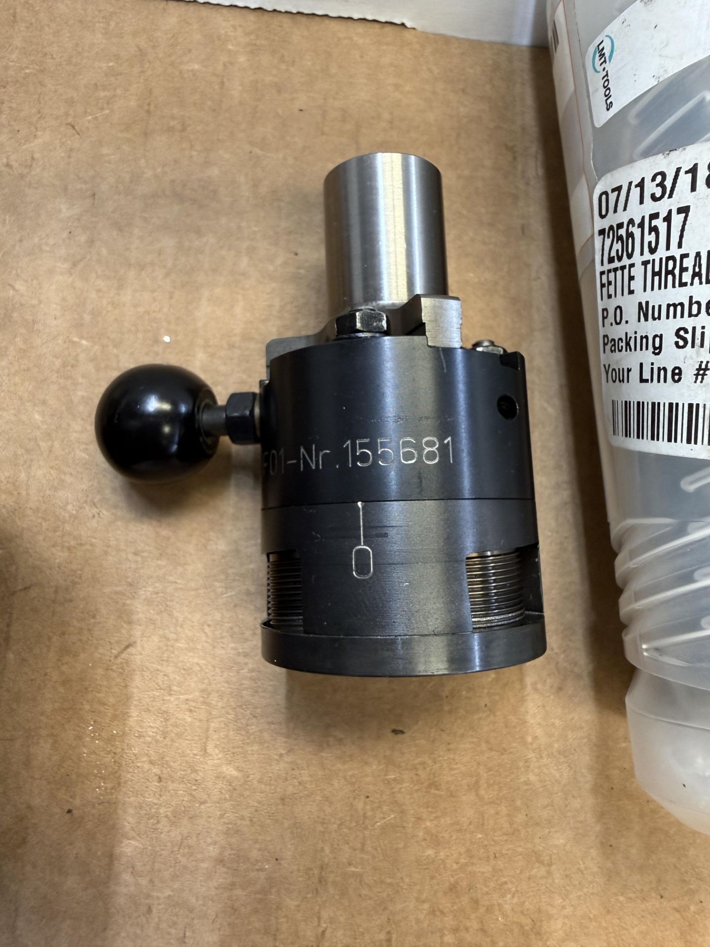 LMT Fette Ark-F01 - 3/4" Thread Roll Head & LMT Fette E10-114148 Radial ...