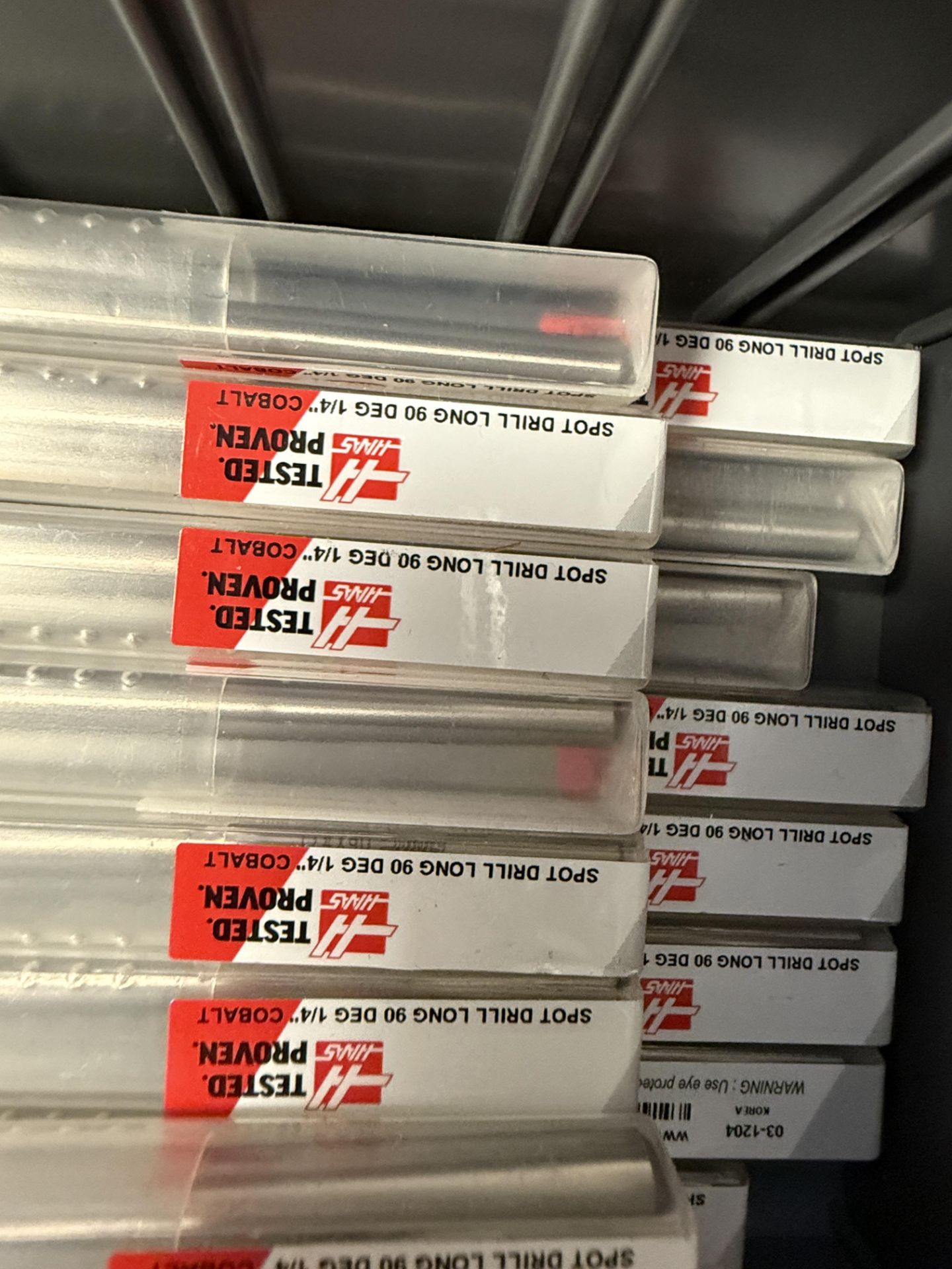 (2) Klein Tool Metal Organizers With New Haas Tooling, Radius & Flat ...