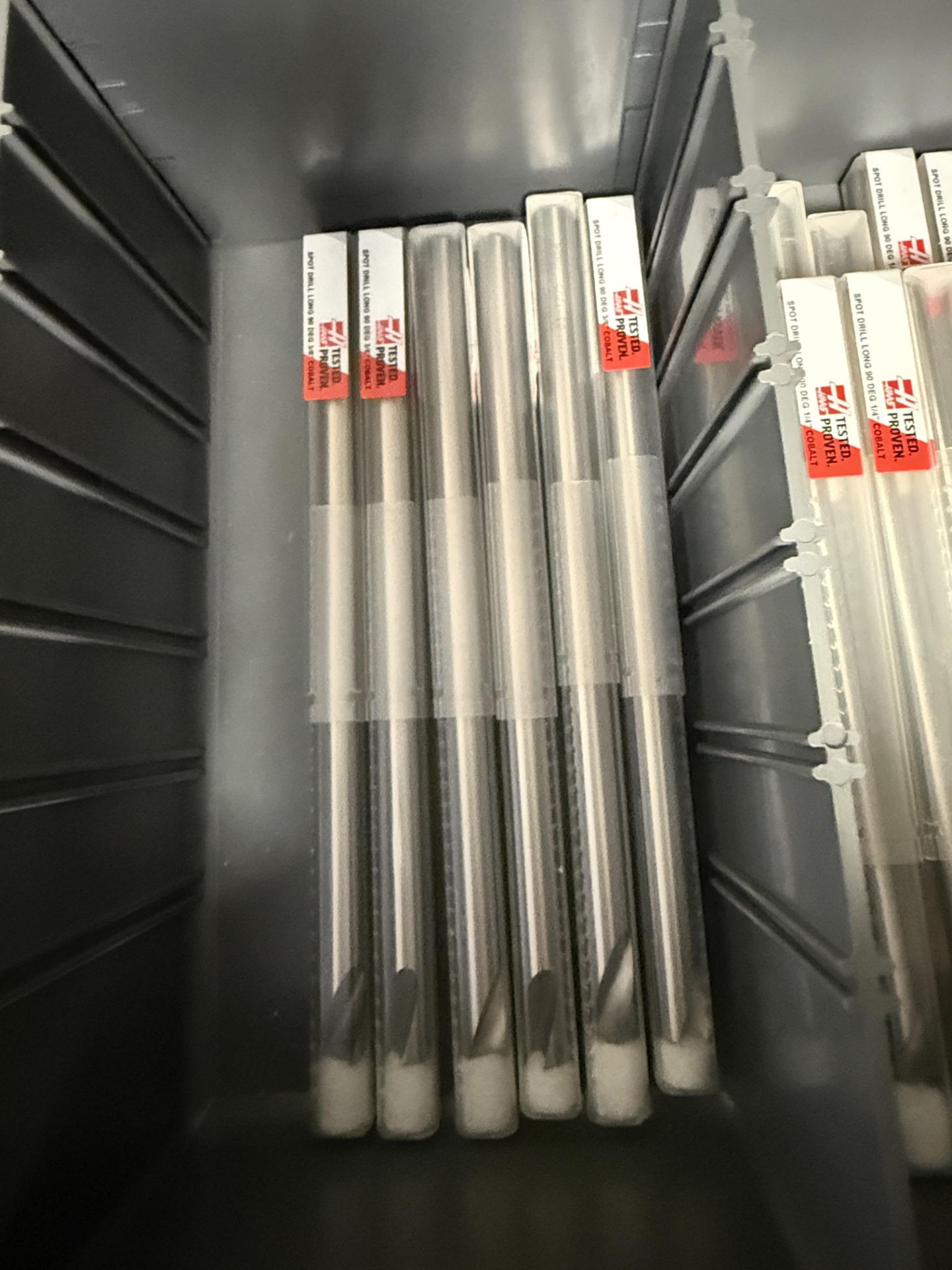 (2) Klein Tool Metal Organizers With New Haas Tooling, Radius & Flat ...