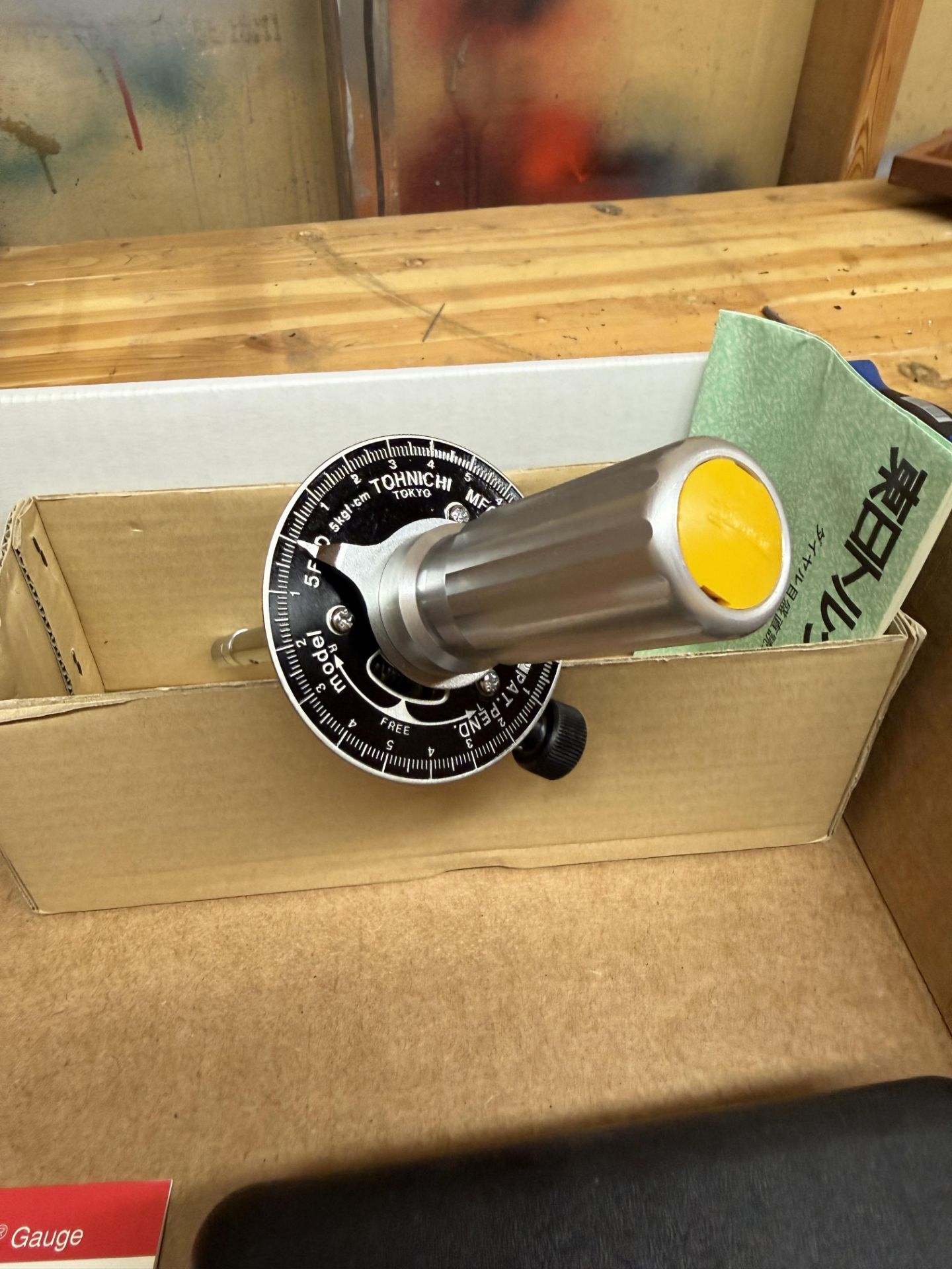 Data Waters Instruments Torque Watch Gage & OK Tohnichi Tokyo 1/4 Hex ...