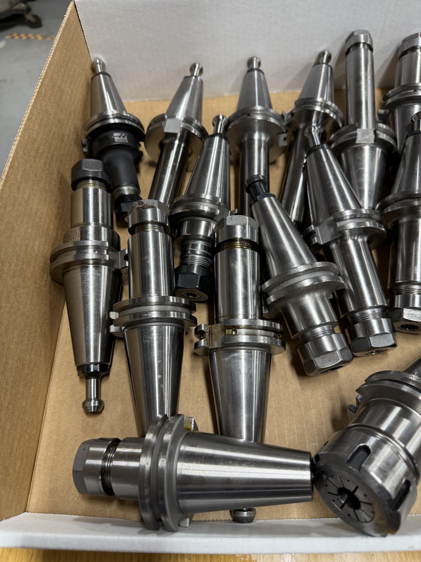 (20) CAT 40 ER-16, ER-20, ER-32, ER-11 Tool Holders, HPI America ...