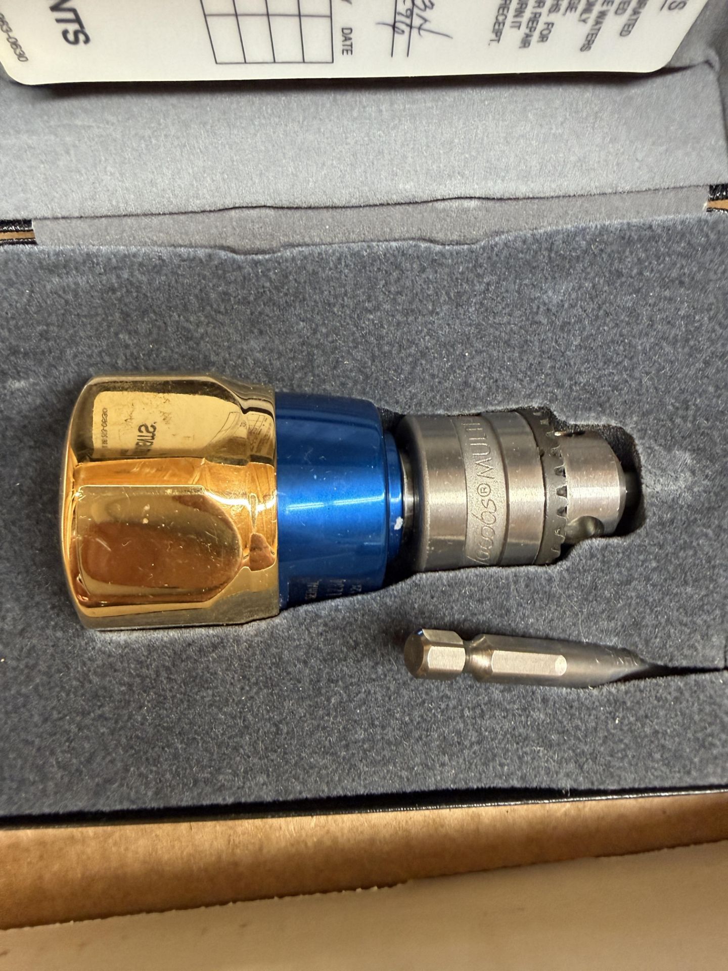 Data Waters Instruments Torque Watch Gage & OK Tohnichi Tokyo 1/4 Hex ...