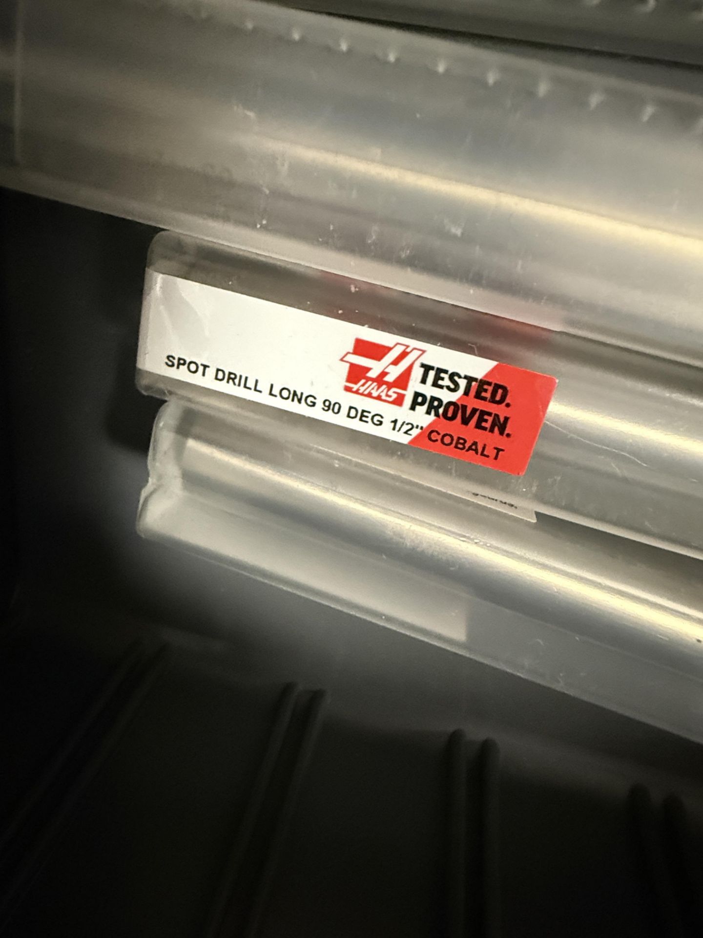 (2) Klein Tool Metal Organizers With New Haas Tooling, Radius & Flat ...