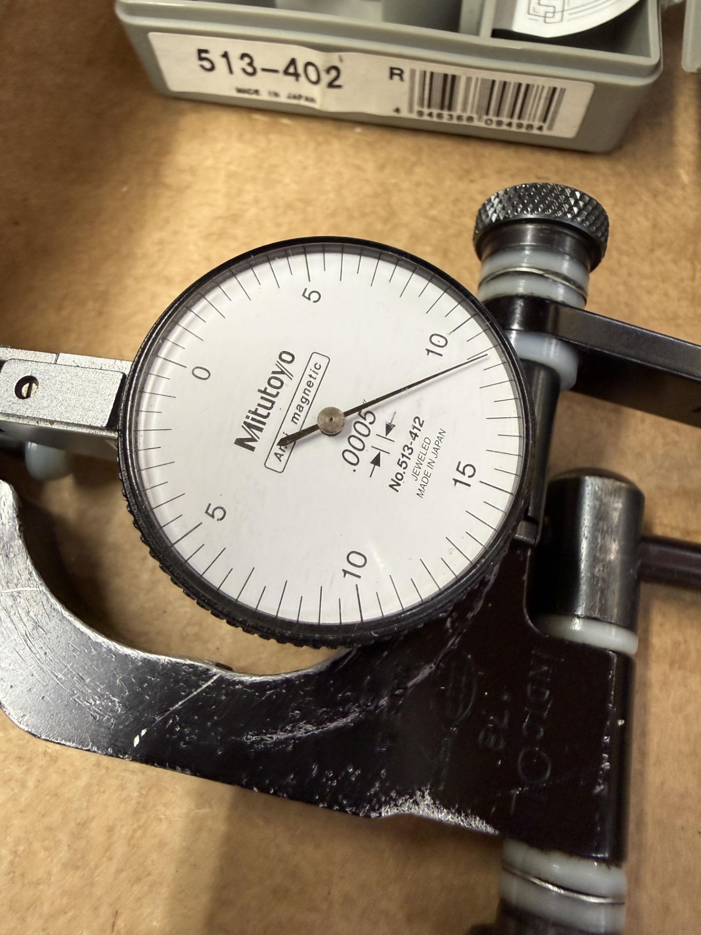Mitutoyo Dial Indicator .0001" # 513-443, Interapid .005" Dial ...