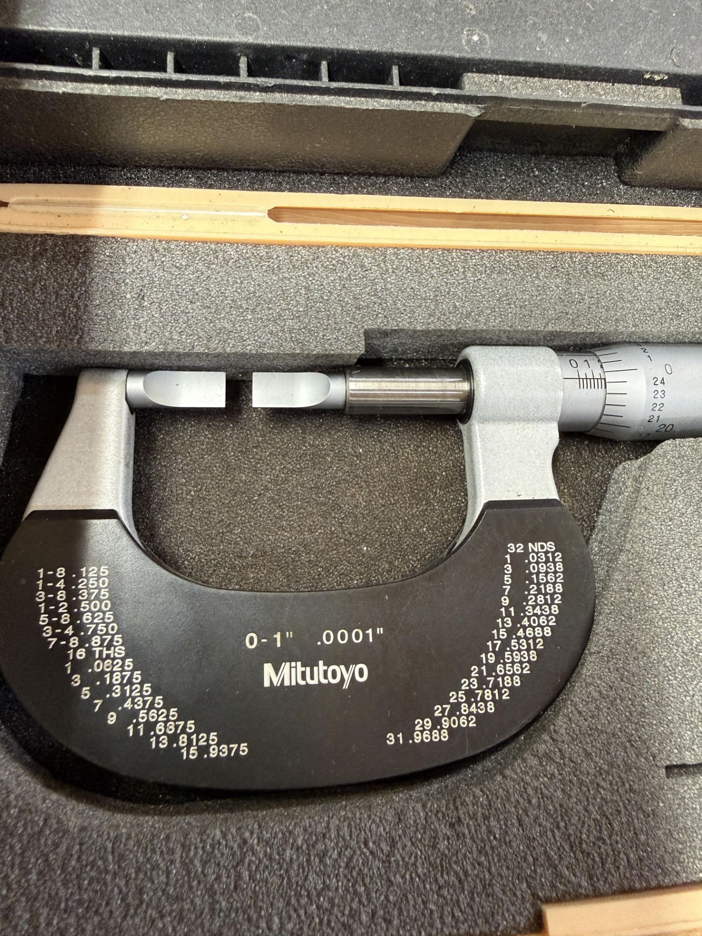 Mitutoyo IP65 Coolant Proof Digital Outside Micrometer 0-1" x .00005 ...