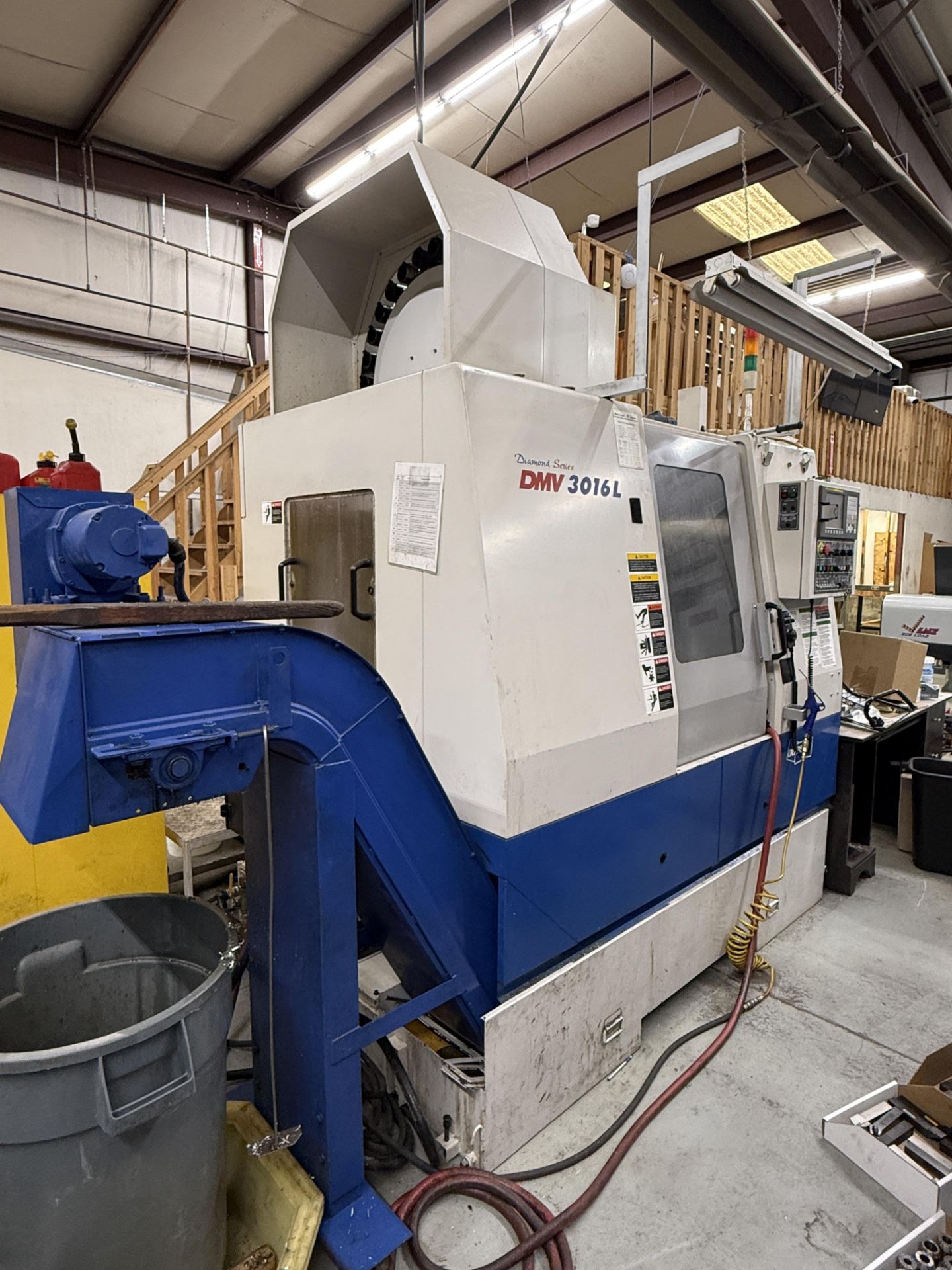 2007 Doosan DMV-3016L CNC Vertical Machining Center, Fanuc Series Oi-MC ...