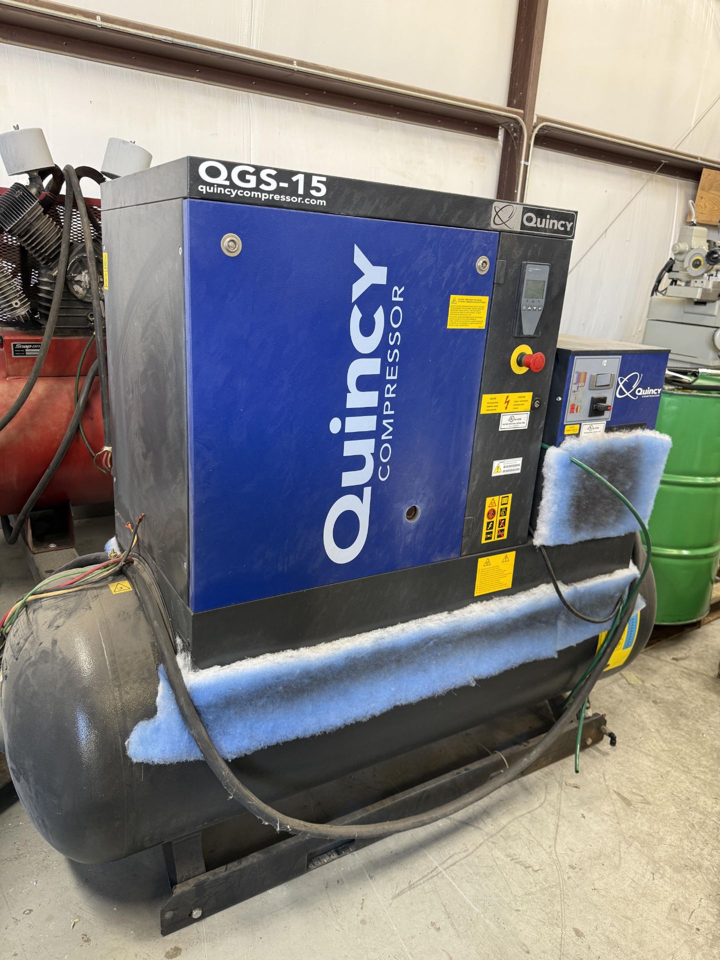 2019 Quincy QGS-15 Air Compressor 120 Gallon