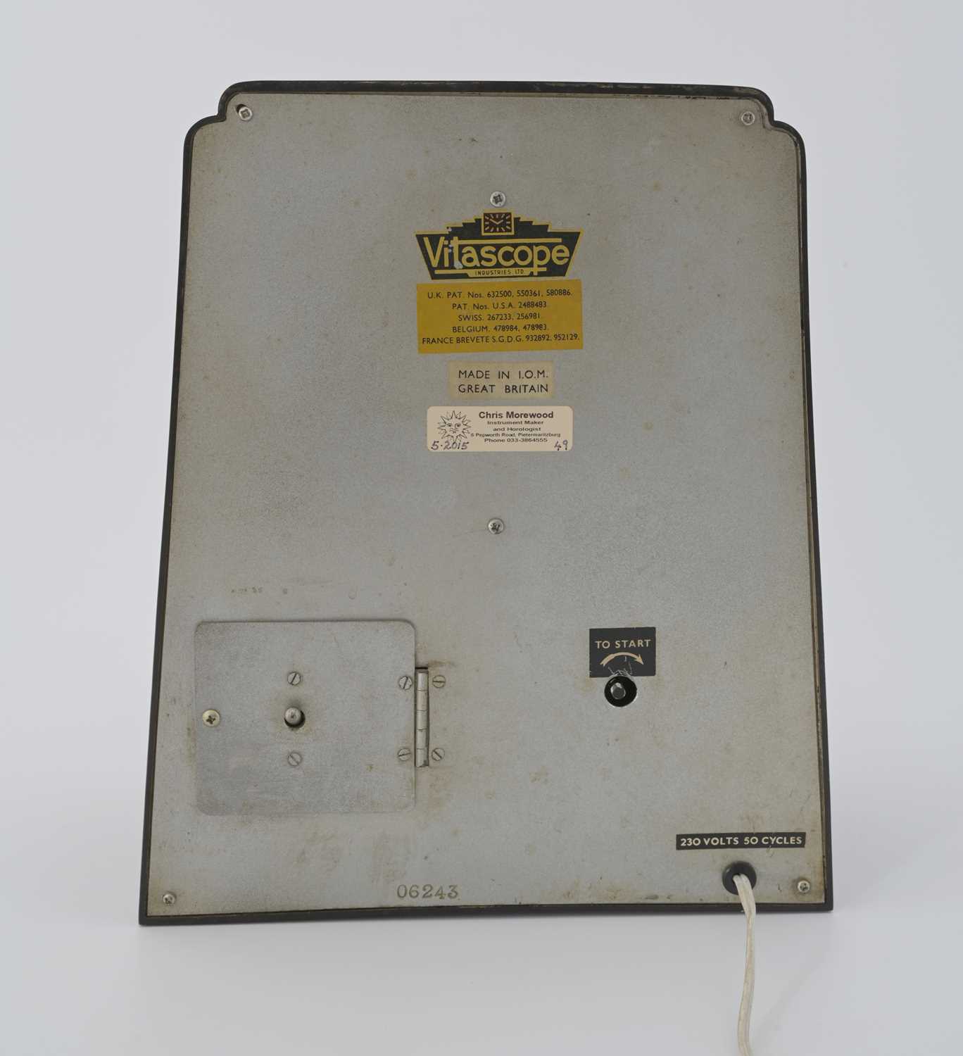 J S Thatcher for Vitascope Industries, an Art Deco brown bakelite ...