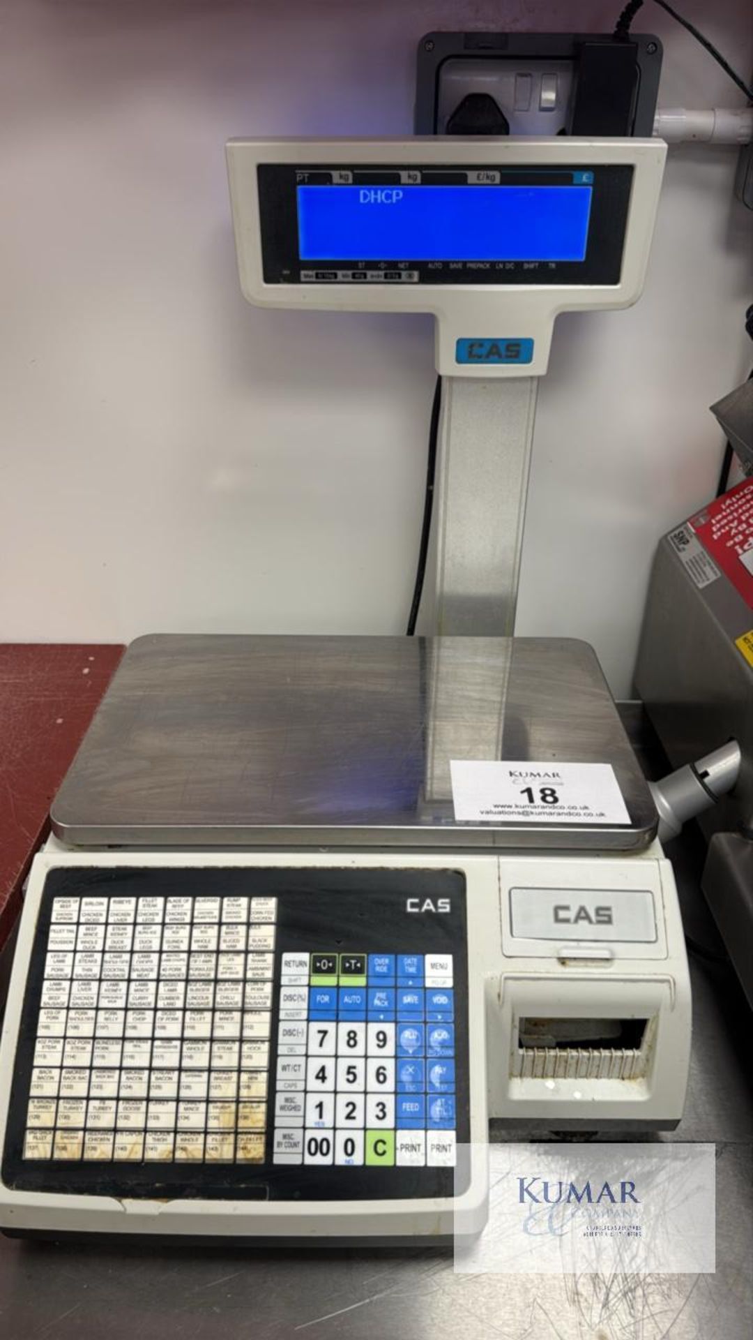 CAS CL - 5200 Label Printng Scale