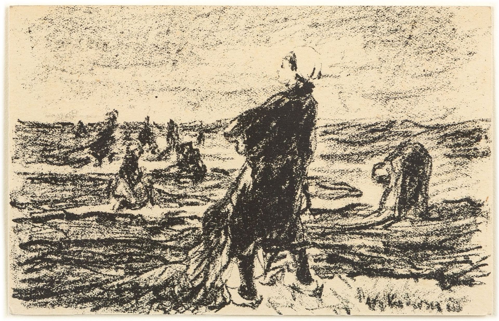 Liebermann, Max (Berlin 1847-1935) Frauen bei der Feldarbeit ...