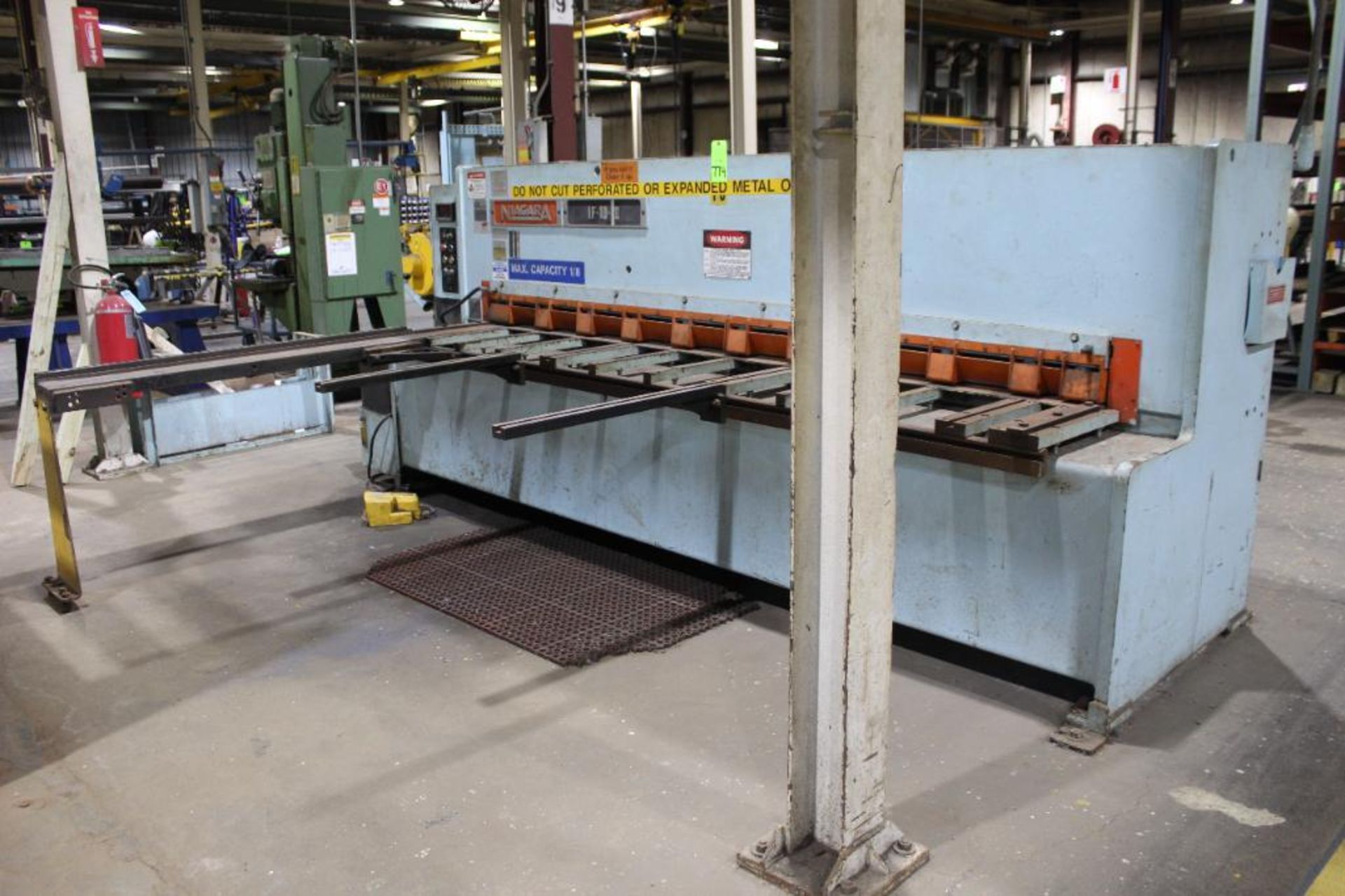 Niagara 1F-10-2 1/4" Capacity Hydraulic Shear Model:IF-10-1/4 II