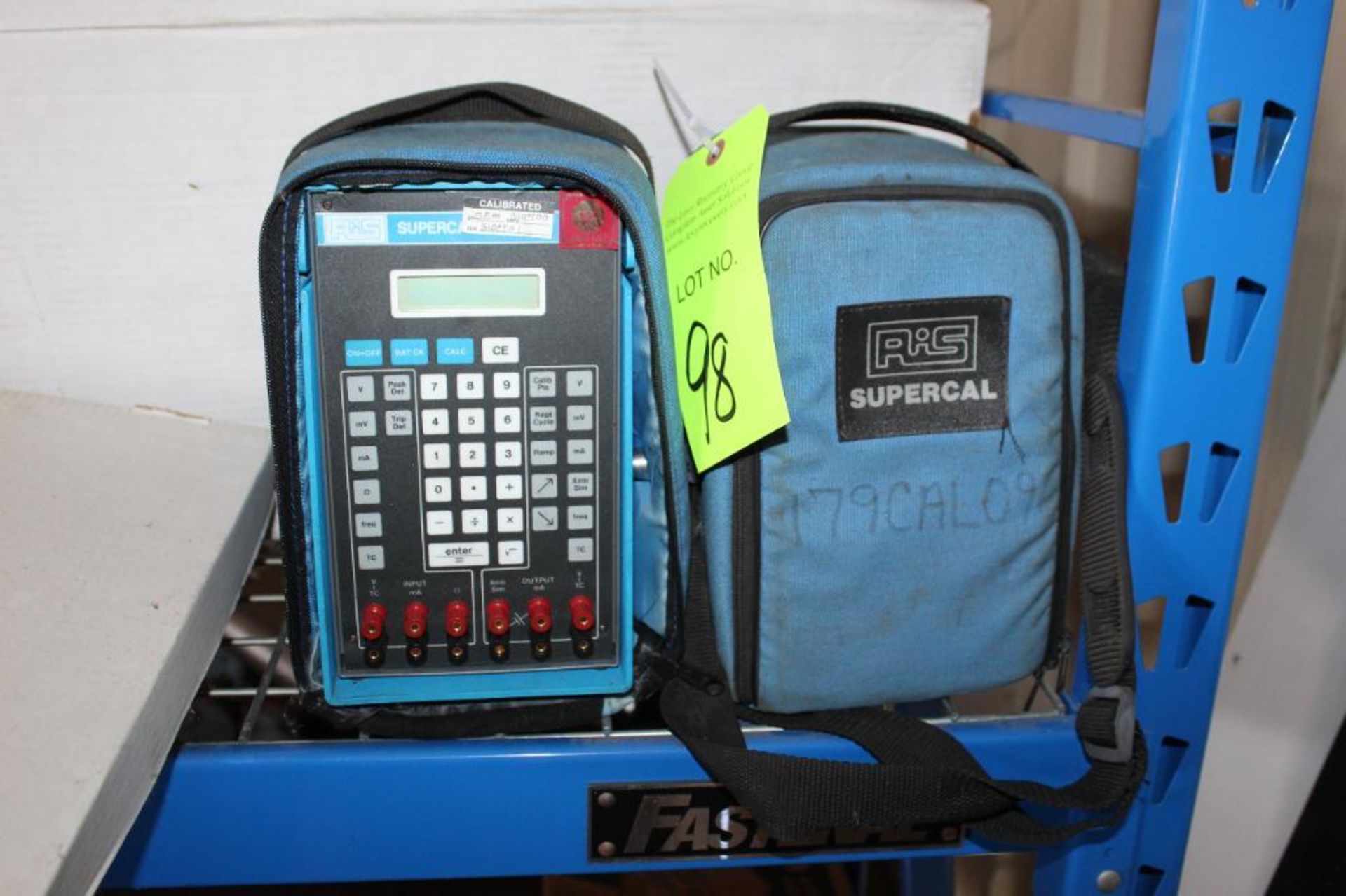 Lot of 2 RIS Supercal Meters Model: CL-6000