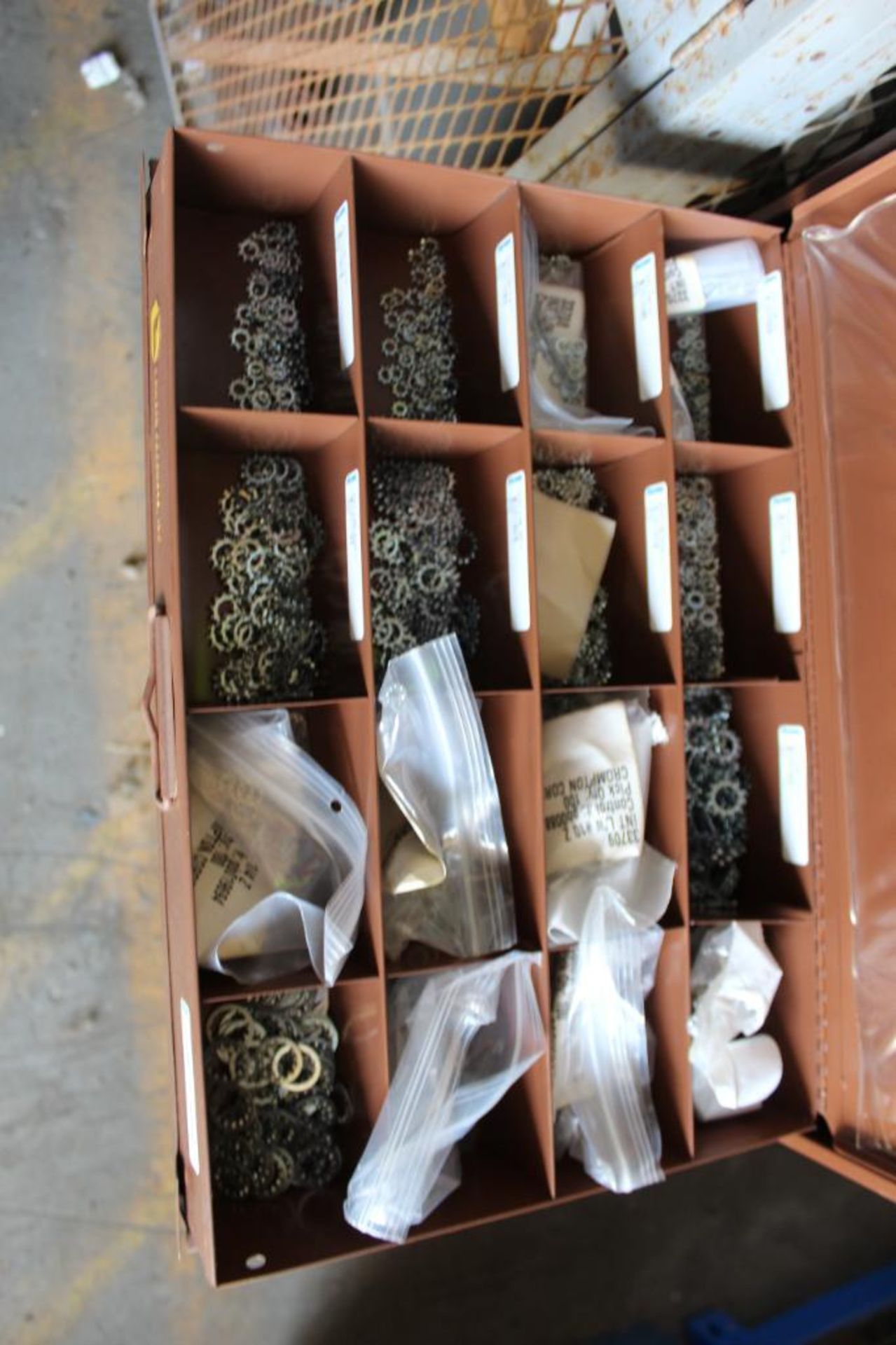 Lawson Products Organizer with Contents- Screws, Bolts, O-Rings and ...