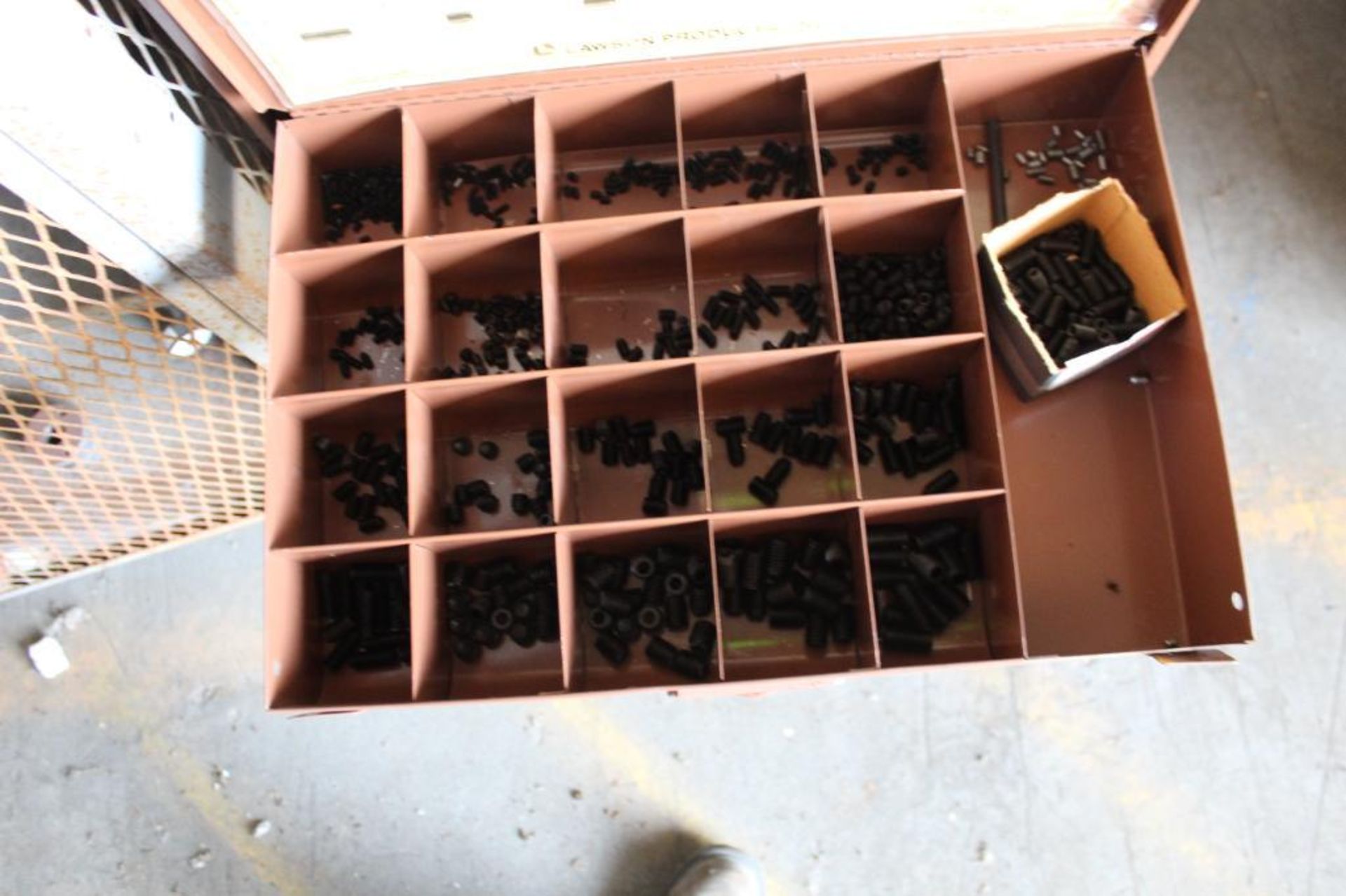 Lawson Products Organizer with Contents- Screws, Bolts, O-Rings and ...