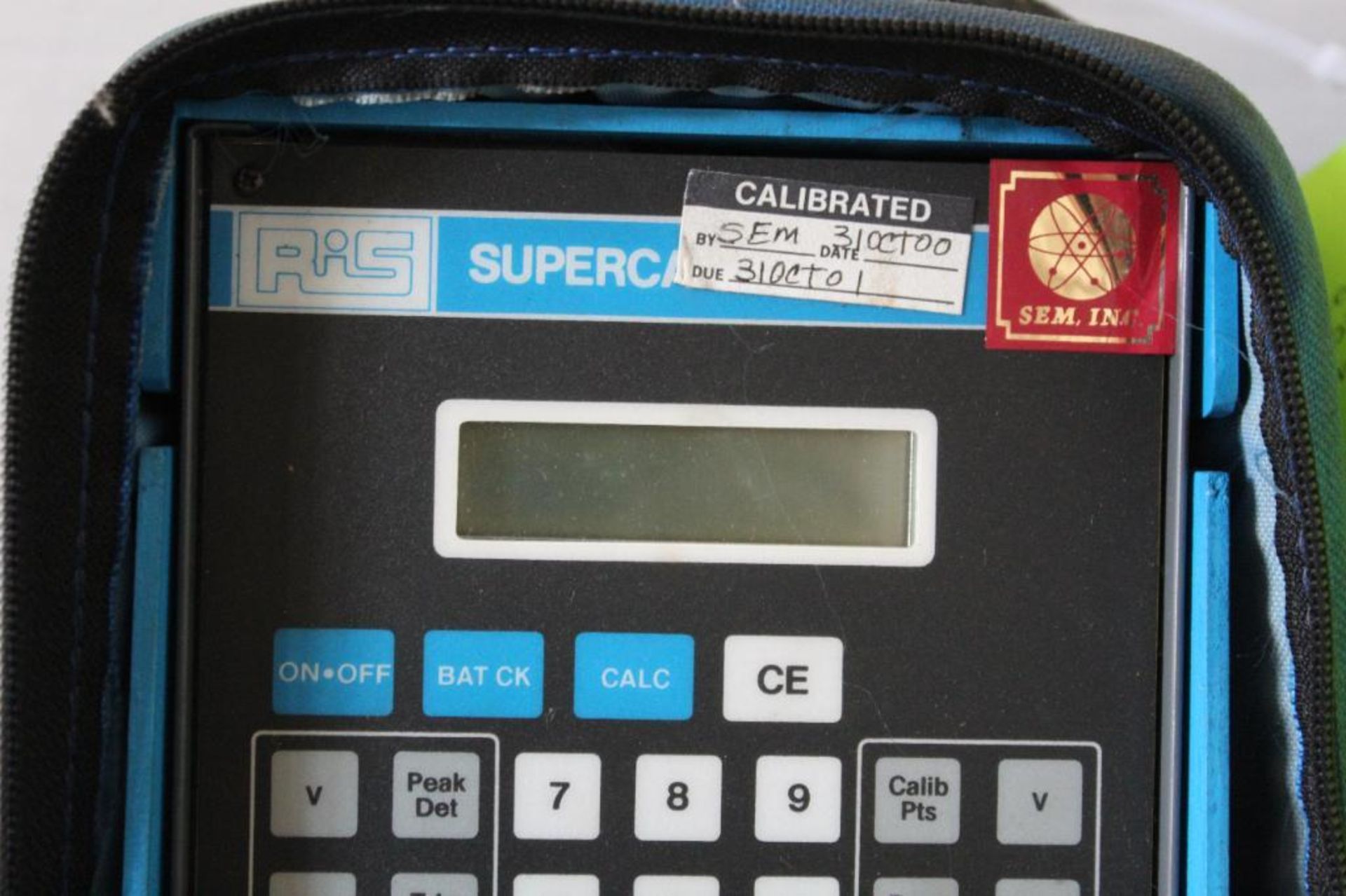 Lot of 2 RIS Supercal Meters Model: CL-6000