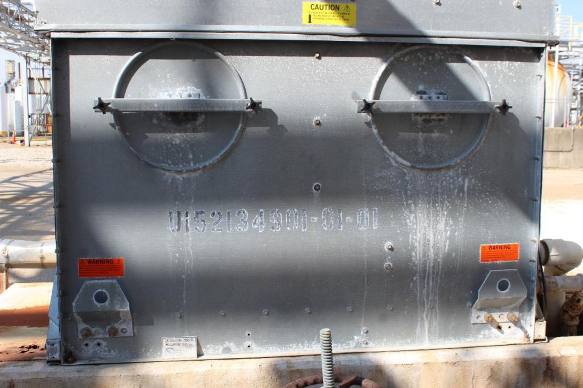 Baltimore Air Coil Company Cooling Tower Model: VTO-057-K, Belt No. B78 ...