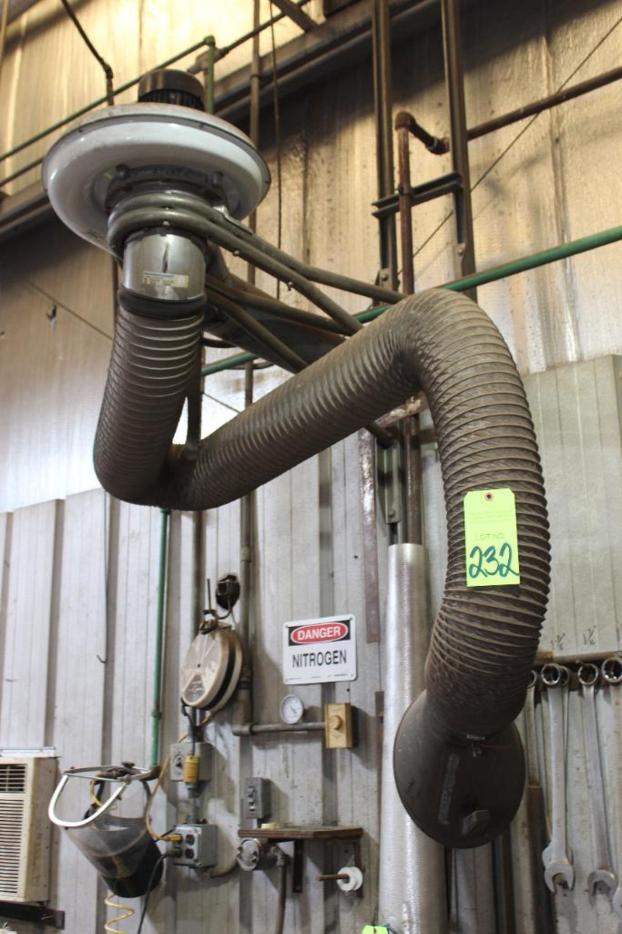 2013 Nederman Welding Fume Extractor N16, Ctr No. 13202-00, Item No ...