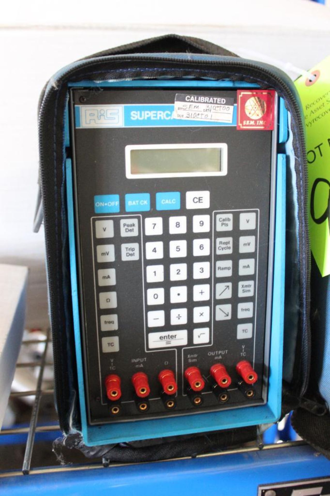 Lot of 2 RIS Supercal Meters Model: CL-6000