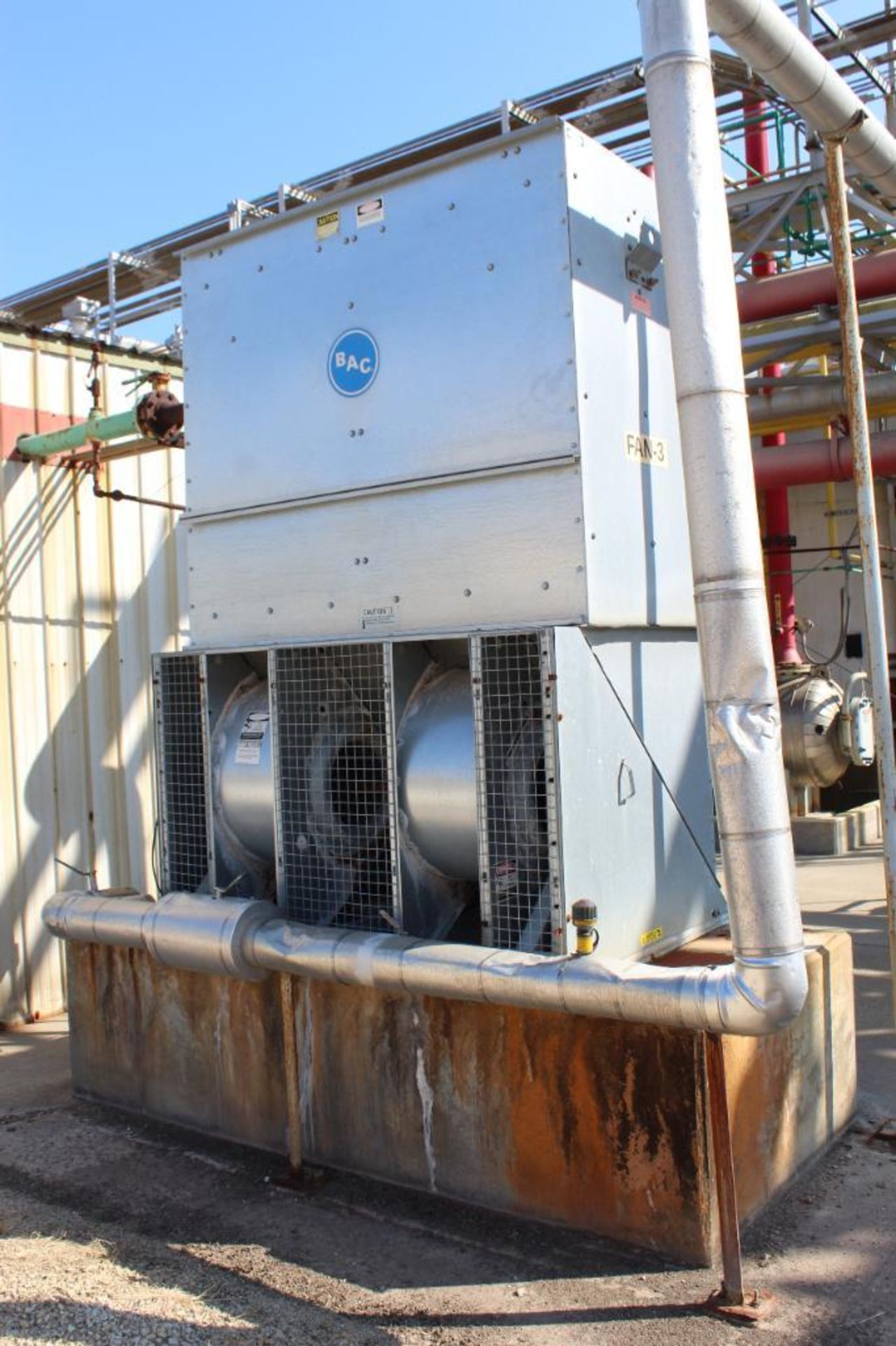 Baltimore Air Coil Company Cooling Tower Model: VTO-057-K, Belt No. B78 ...