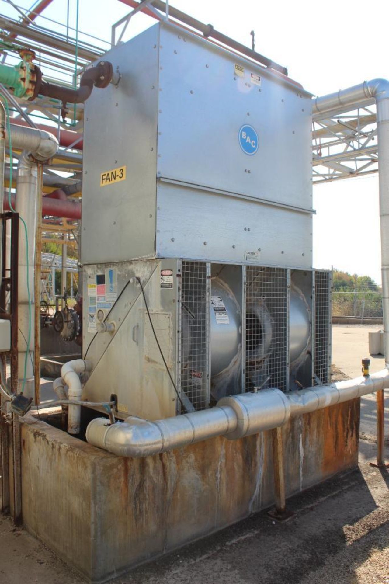 Baltimore Air Coil Company Cooling Tower Model: VTO-057-K, Belt No. B78 ...