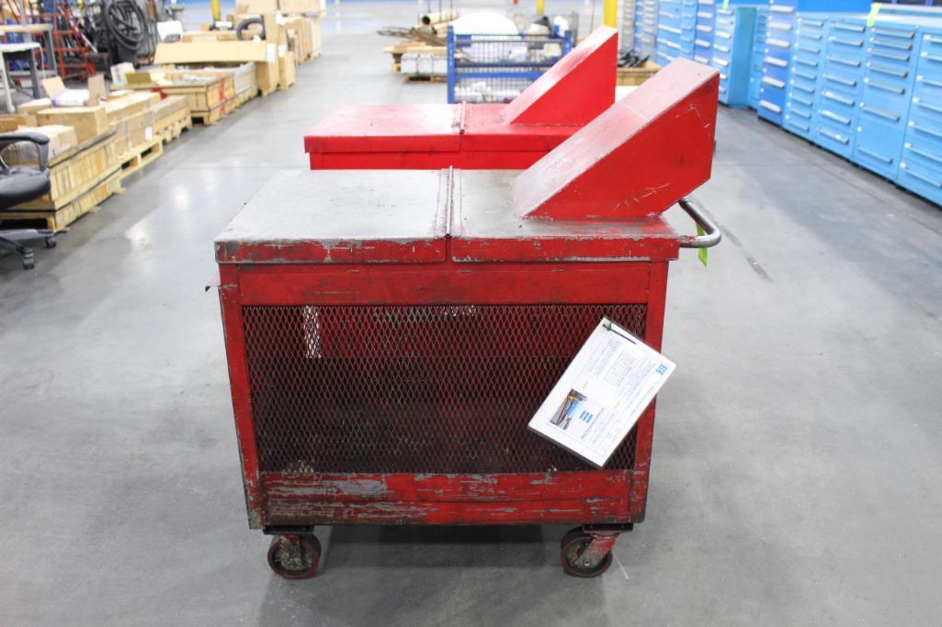 Lot of 2 Scrap Carts