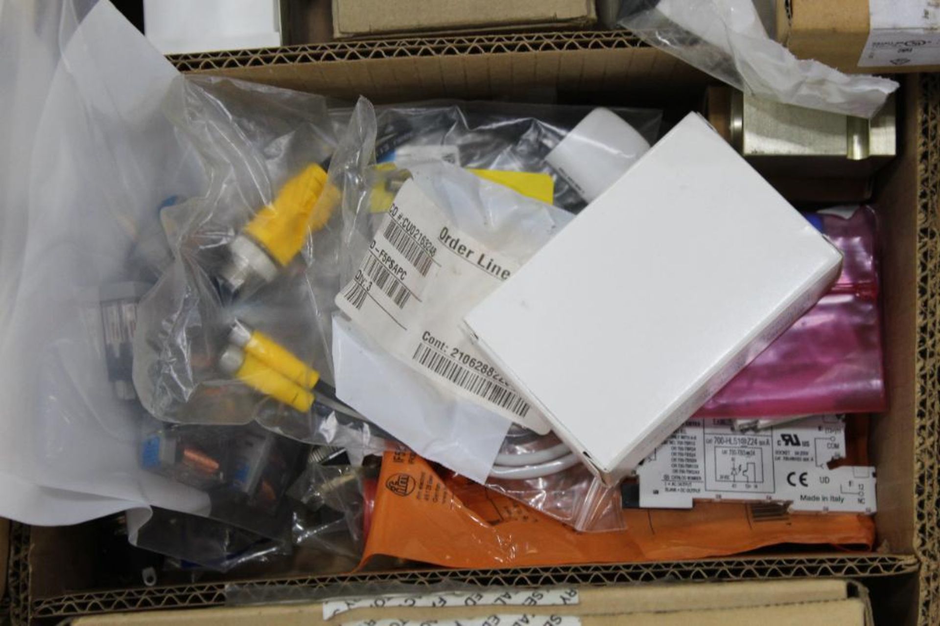 Pallet of Assorted ELectrical Parts- Bussman Fuses, AB Safety Switches ...