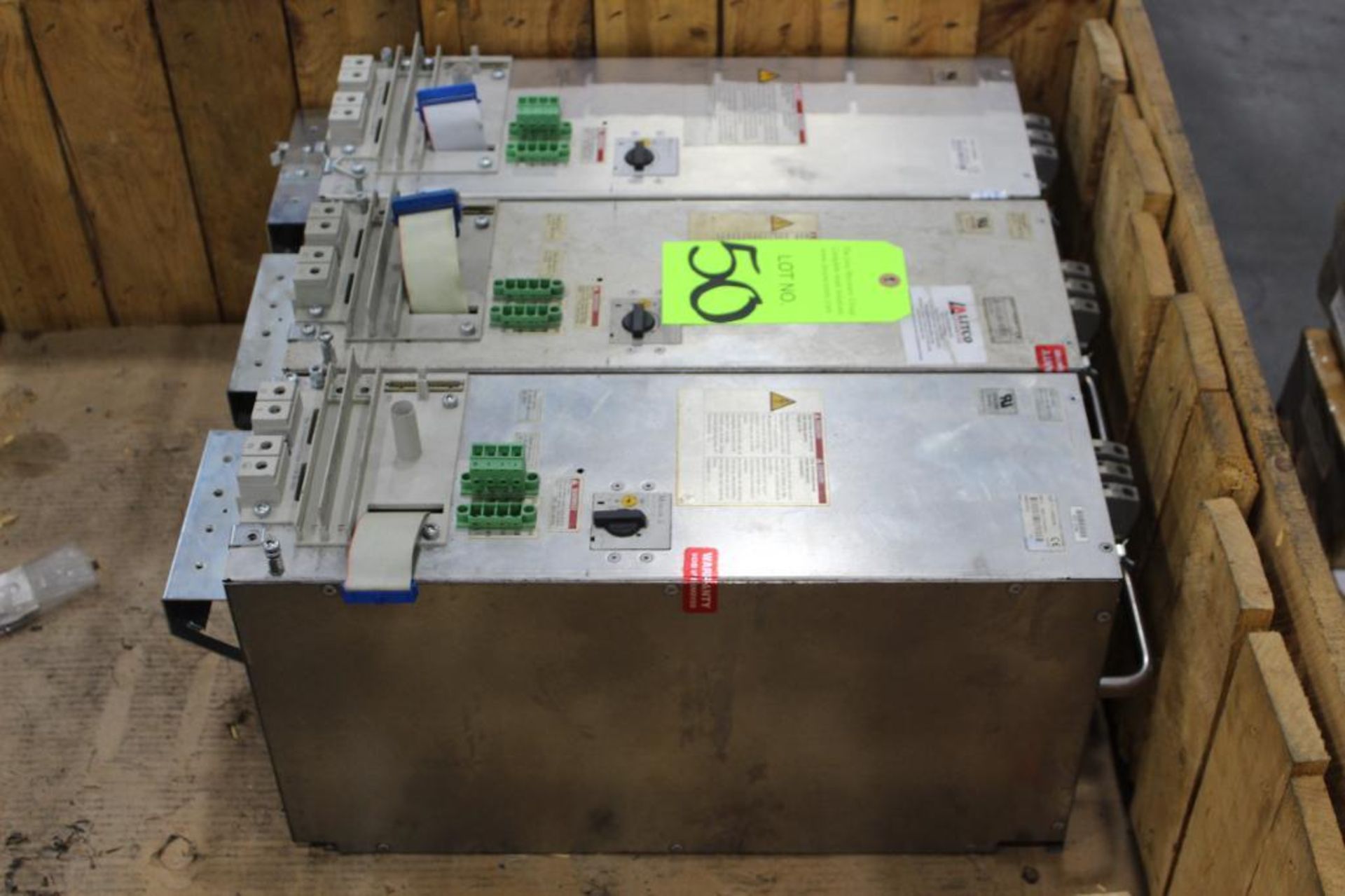 Lot of 3 Bosch Rexroth Indramat Servo Amplifier HZF01.1-W025N Servo ...
