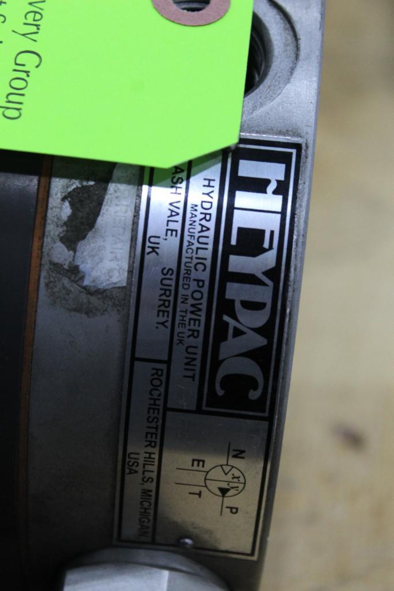 Heypac Hydraulic Power Unit