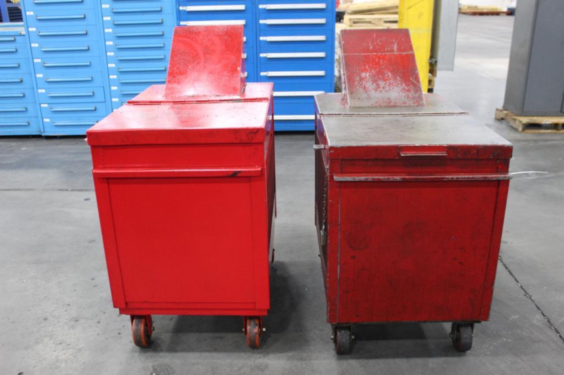 Lot of 2 Scrap Carts