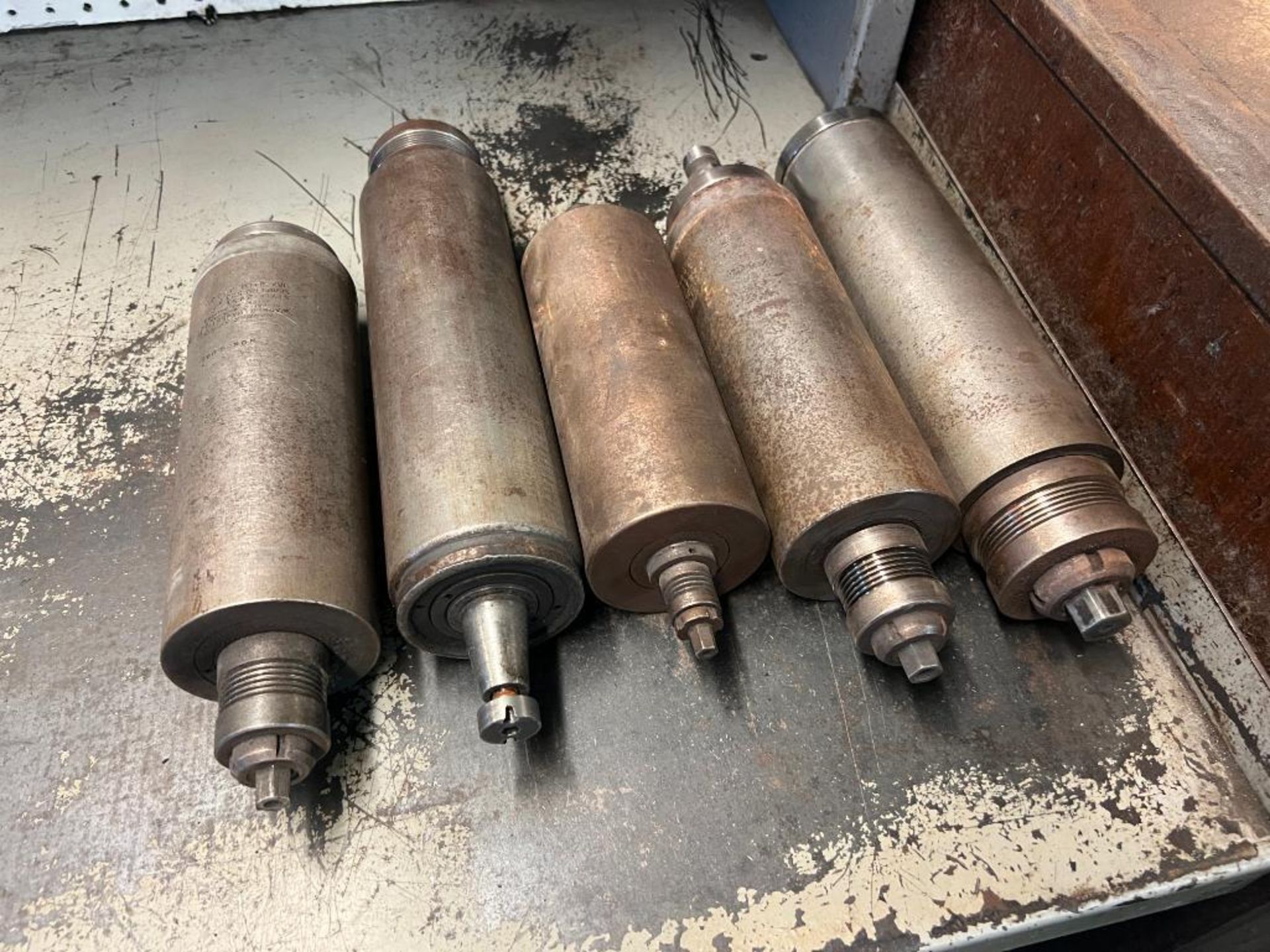 Lot of (5) Assorted Spindles For Parker Majestic Grinders