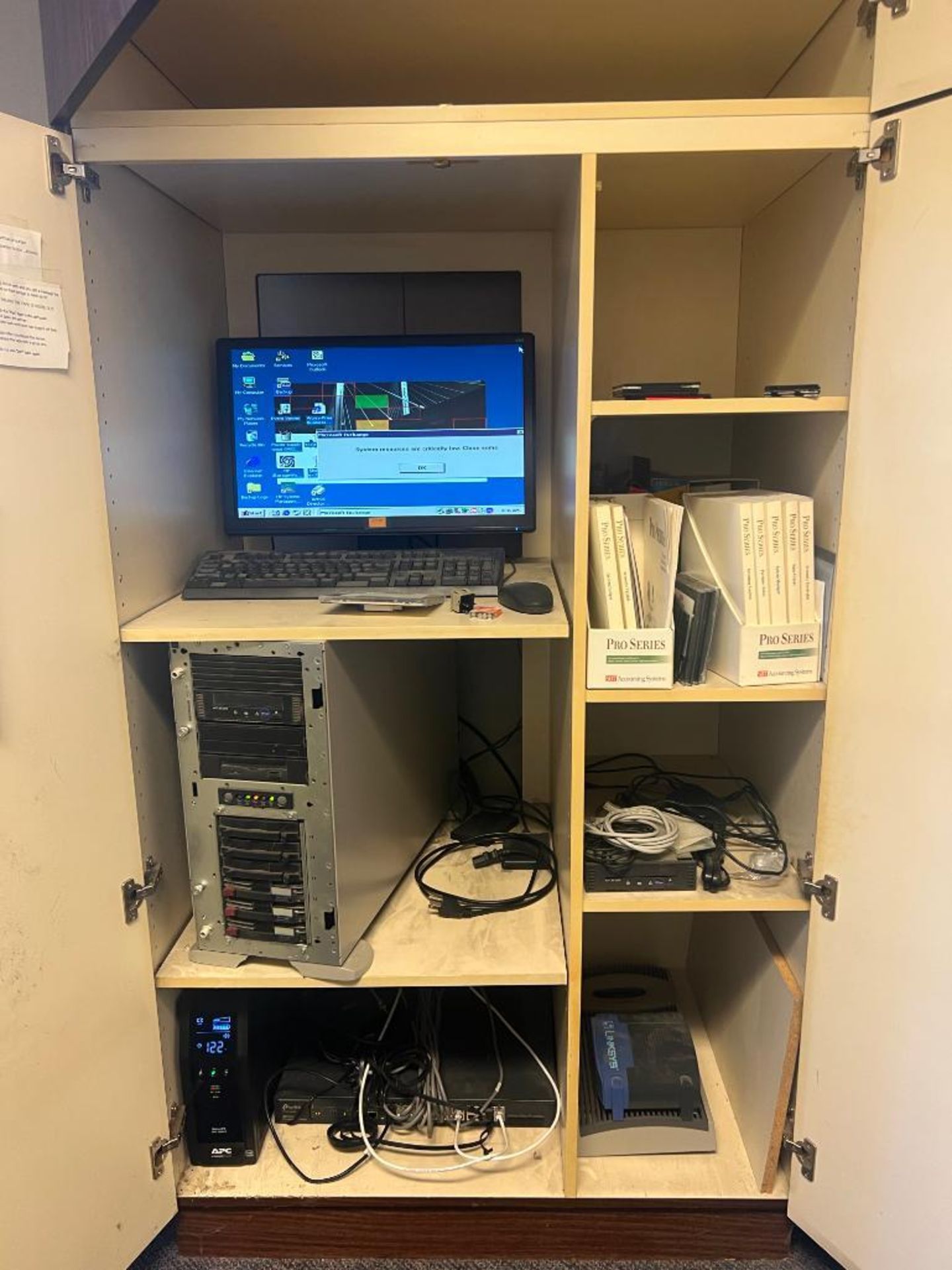 HP Proliant ML350 Gen 9 Server, Monitors, APC Back Units, Keyboards ...