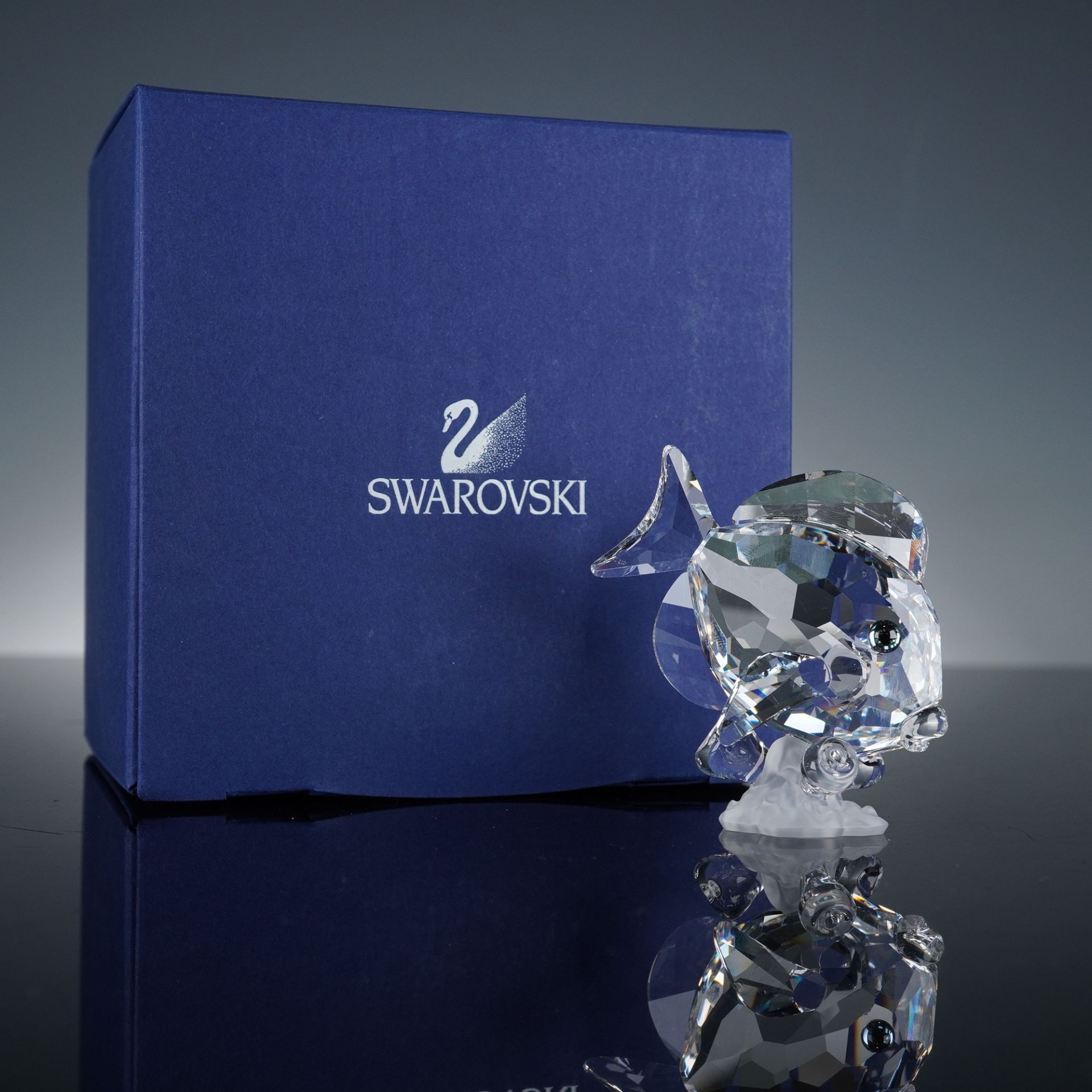 Beautiful Swarovski Crystal Blue Tang Fish figurine, designed by Edith ...