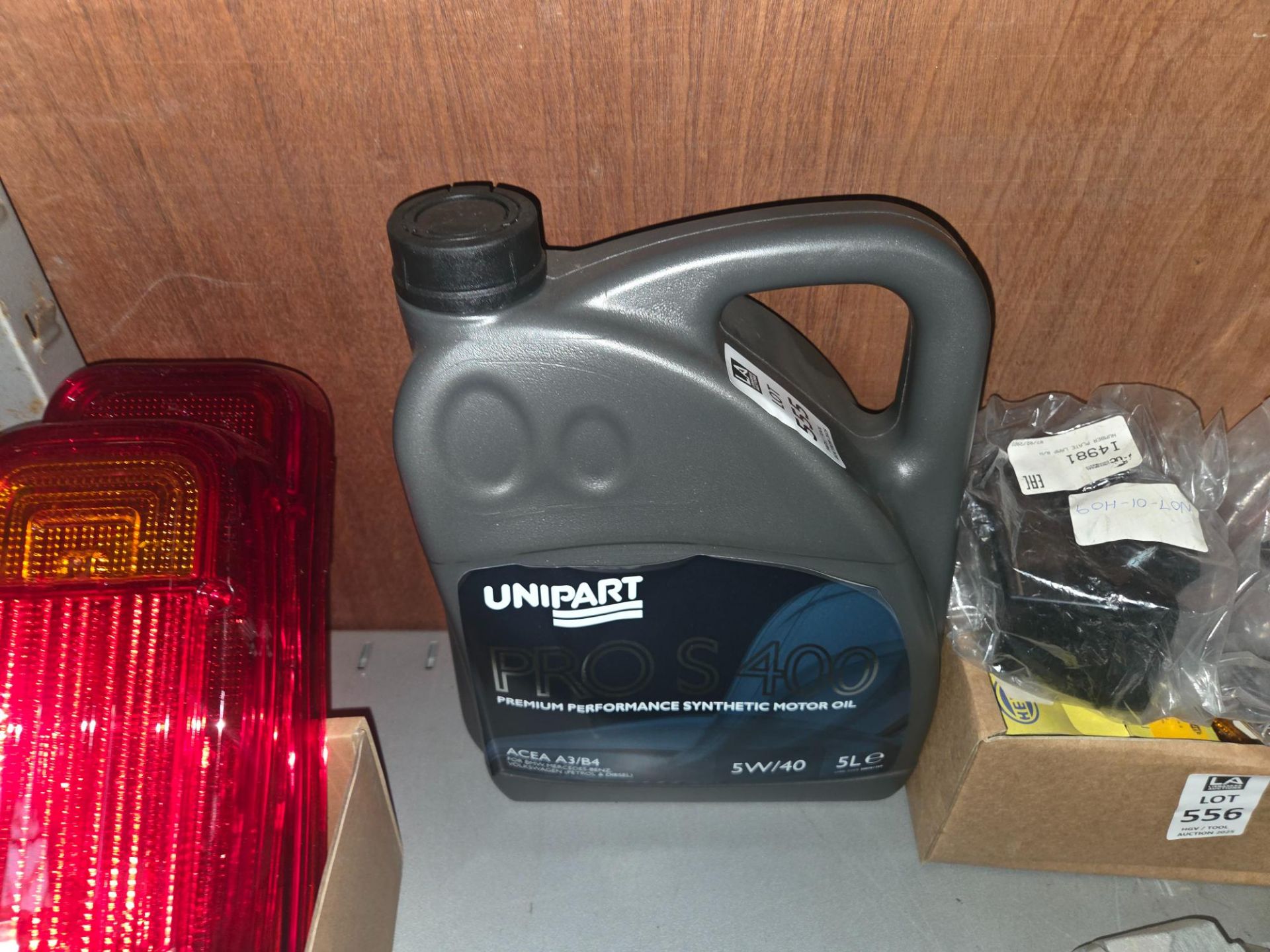5L TUB OF UNIPART PROS 400 5W/40 OIL