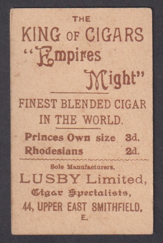 Cigarette card, Lusby, Scenes from Circus Life, ref. H264, picture no 6 ...