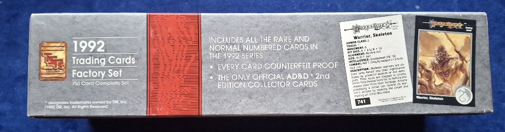 Trade cards, TSR Inc, Advanced Dungeons & Dragons 1992 (Set 750 cards ...