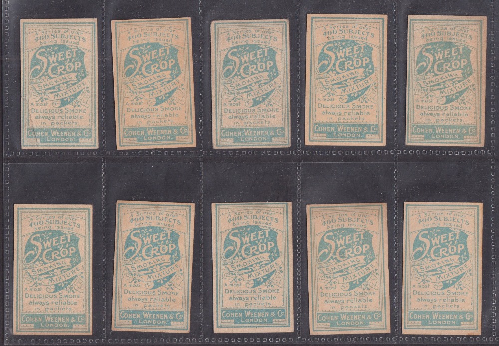 Cigarette cards, Cohen Weenen Proverbs 28/30 (missing 'No Noose is Good ...