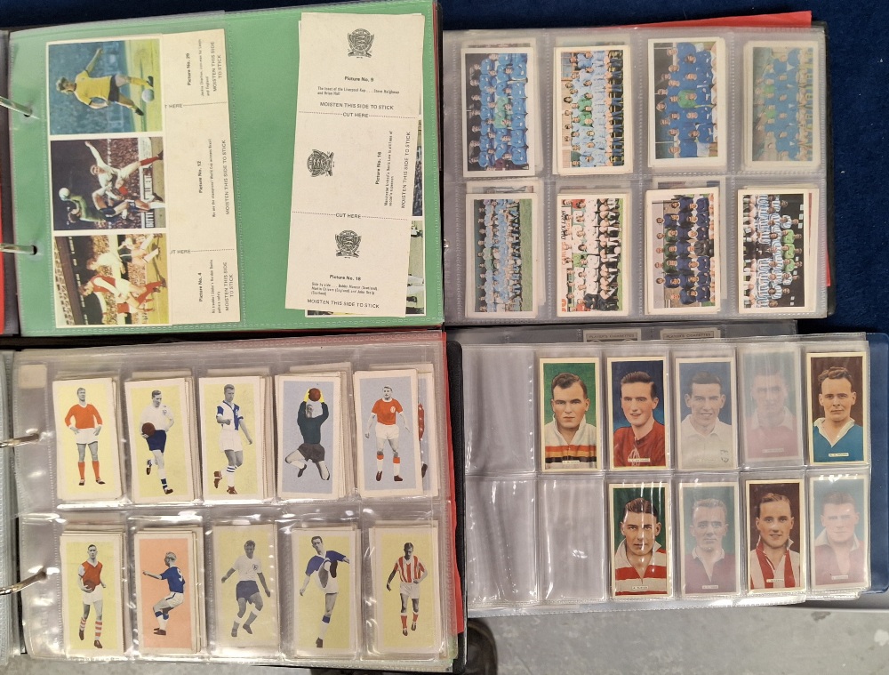 Cigarette & Trade cards, Sport (mainly football) collection in plastic ...