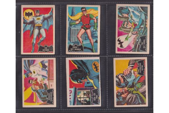 Trade cards, A&BC Gum, Batman (Pink backs, No panel) (set 55 cards ...