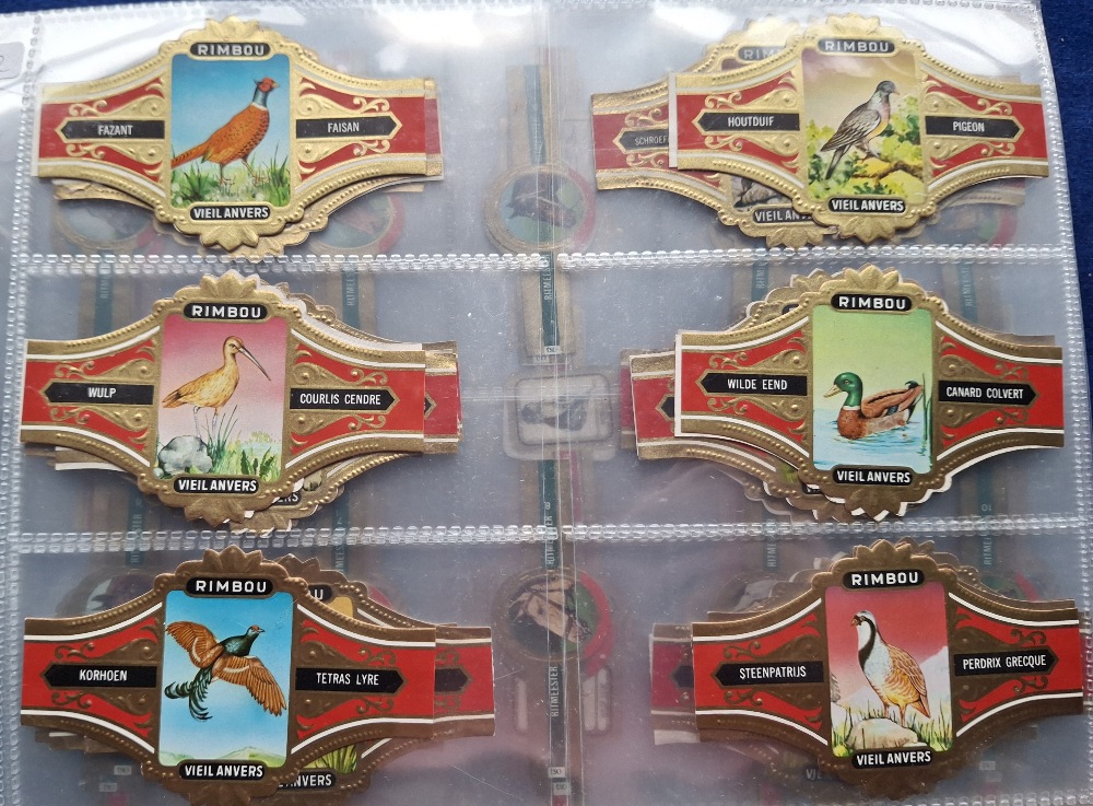 Cigar Bands, over 60 sets covering many different subjects including ...