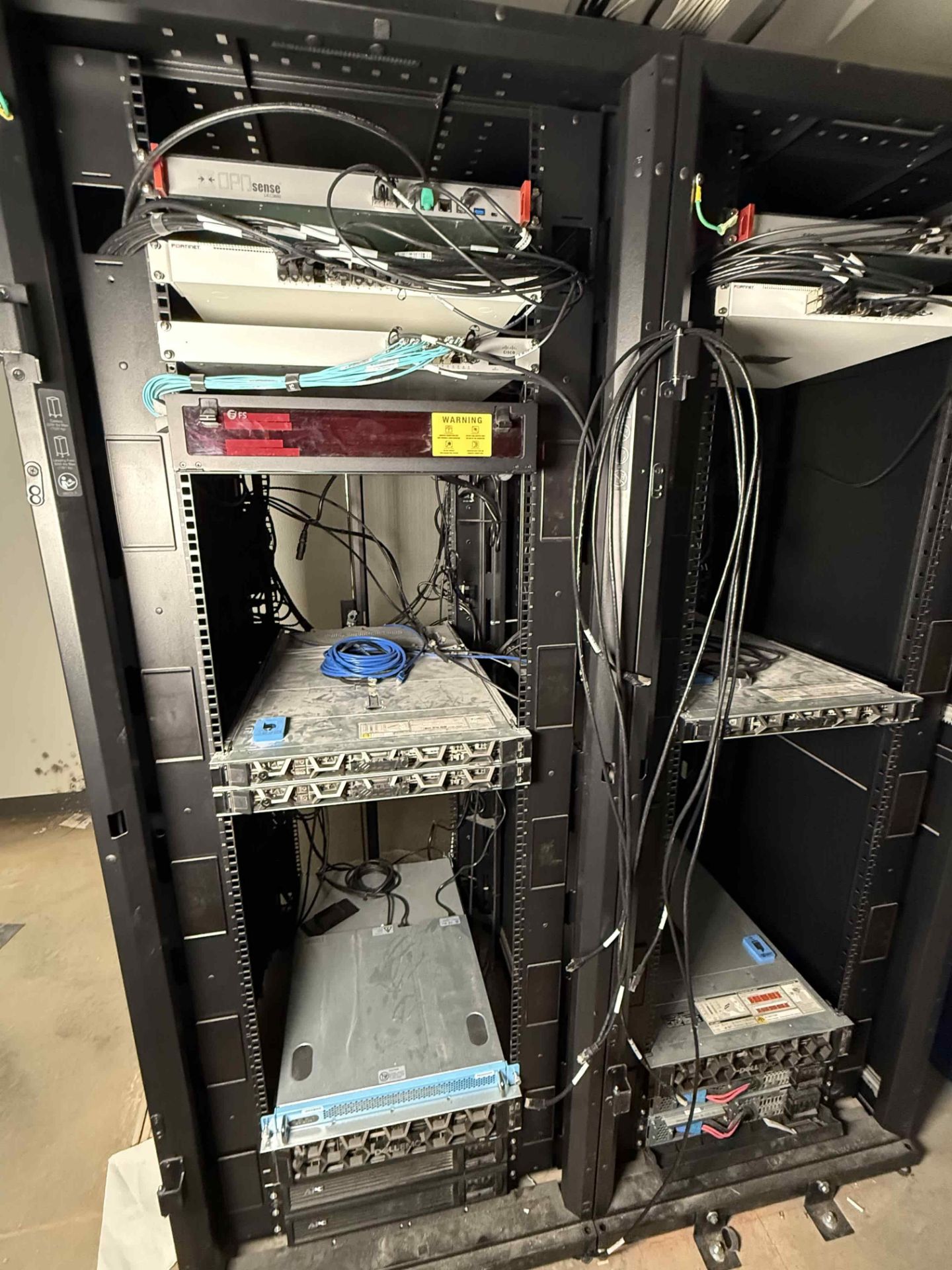 This lot includes the full data and controls backbone from a high-spec ...