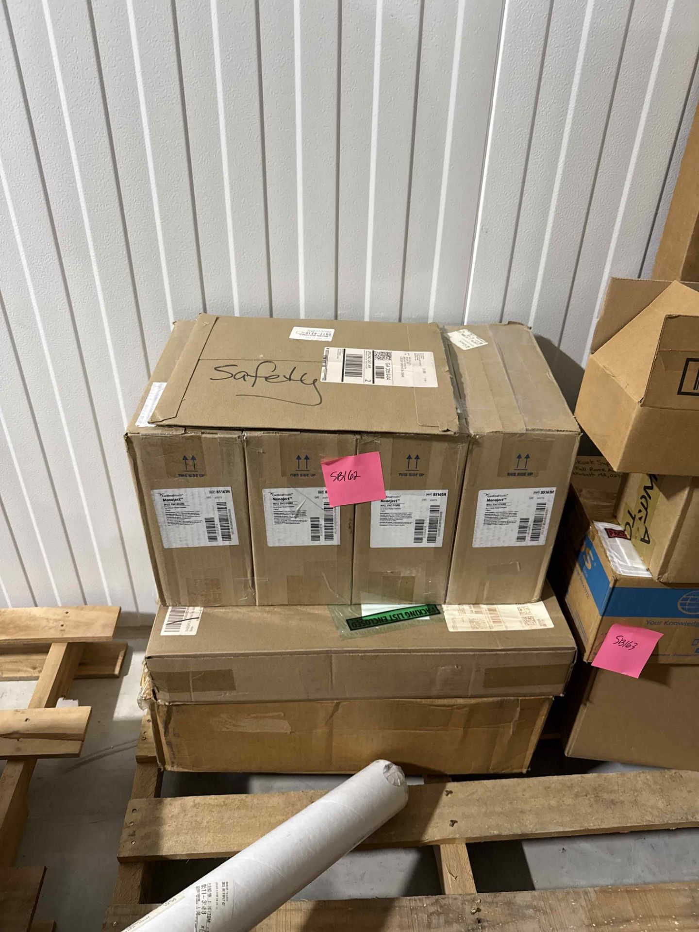 Offered is Lot SB162, a palletized shipment of Cardinal Health Monoject ...