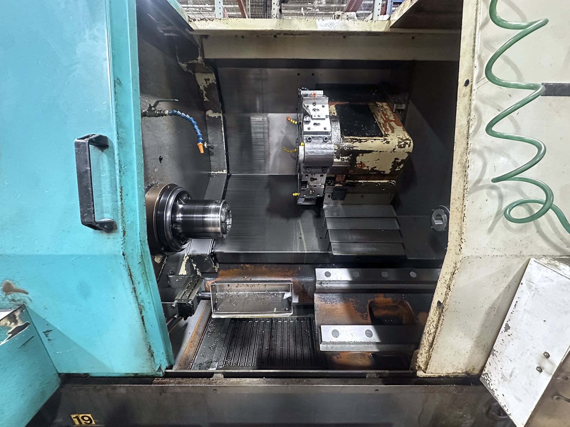 Takisawa EX-110 CNC Lathe (2003) Description X-Axis Travel…………8 1/2" Z ...